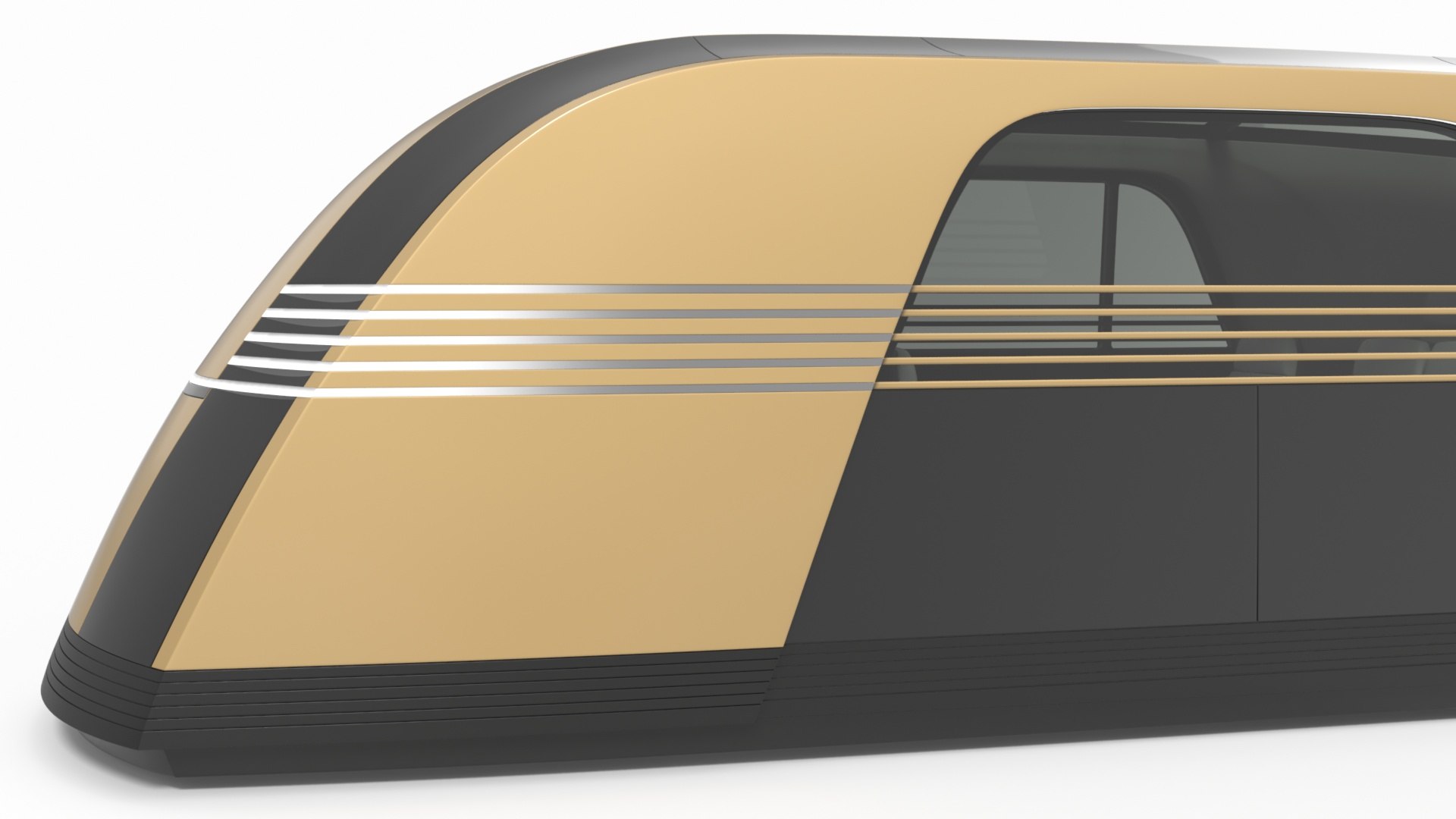 Tesla Robovan Self-Driving Car Simplified 3D Model - TurboSquid 2328255