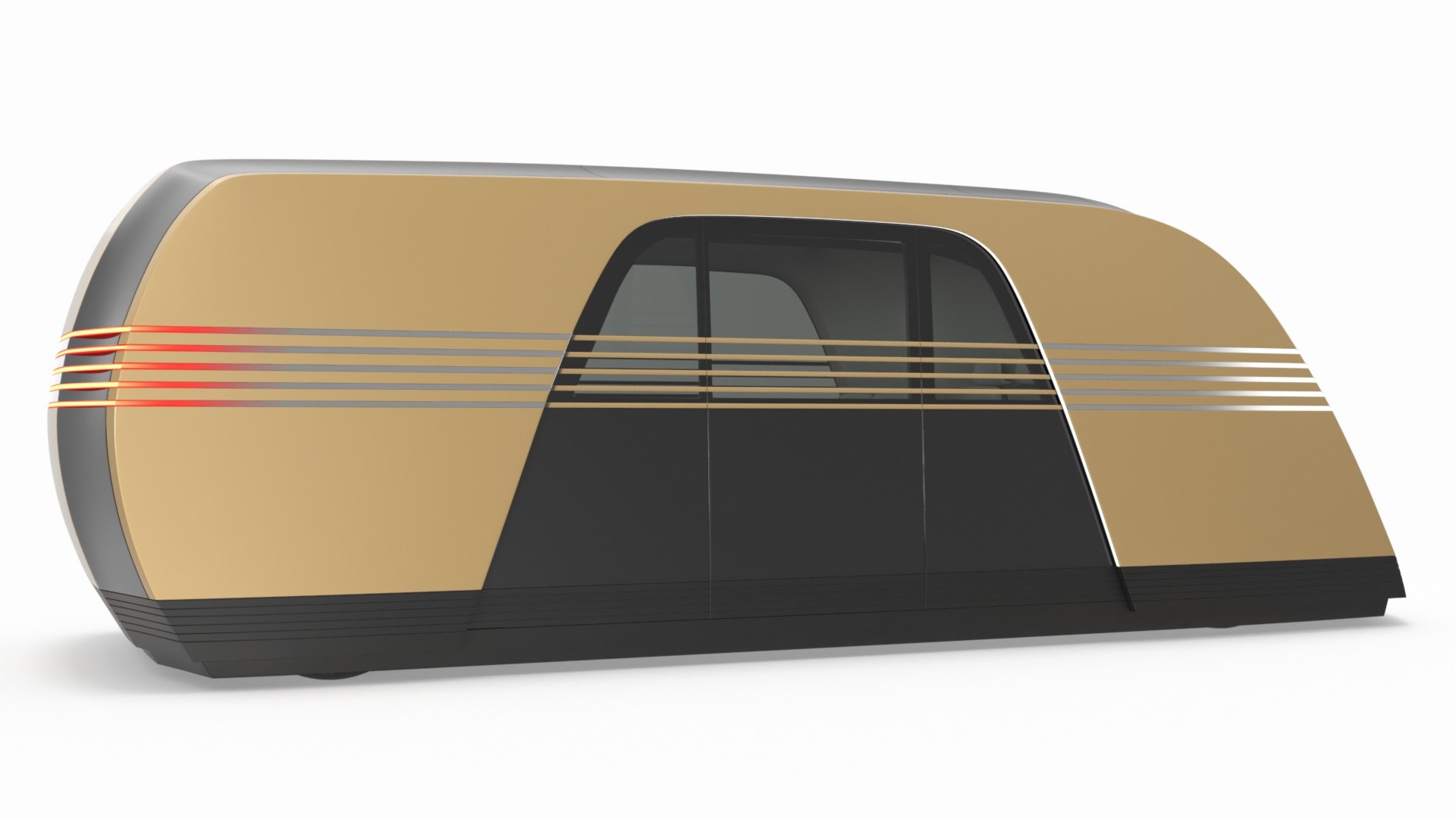 Tesla Robovan Self-Driving Car Simplified 3D Model - TurboSquid 2328255