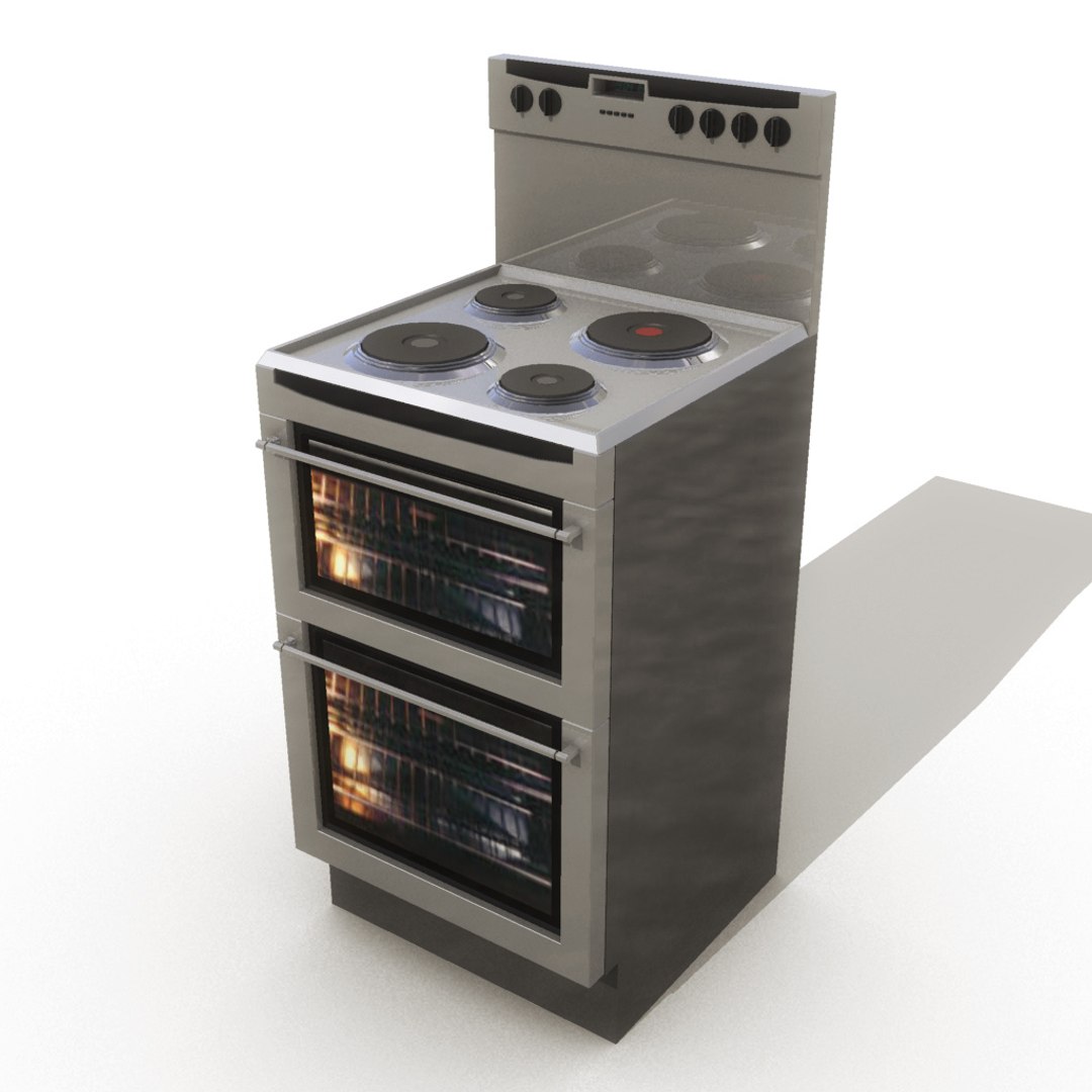 Cook Cooker 3d Model