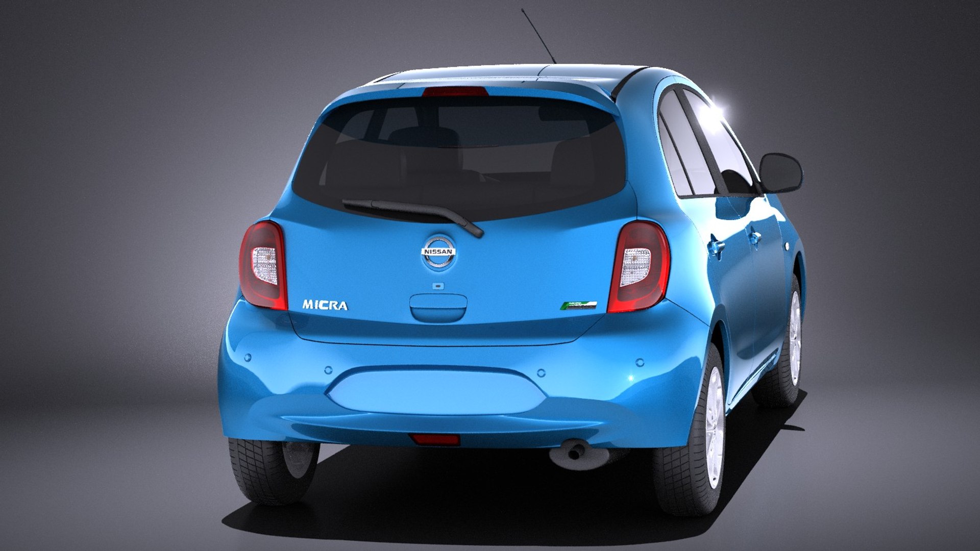 Nissan Micra 3D Model - TurboSquid 1189969