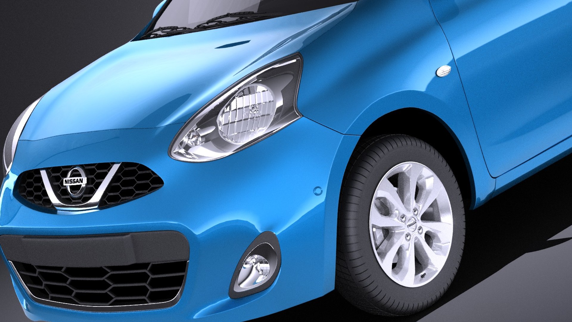 Nissan Micra 3D Model - TurboSquid 1189969