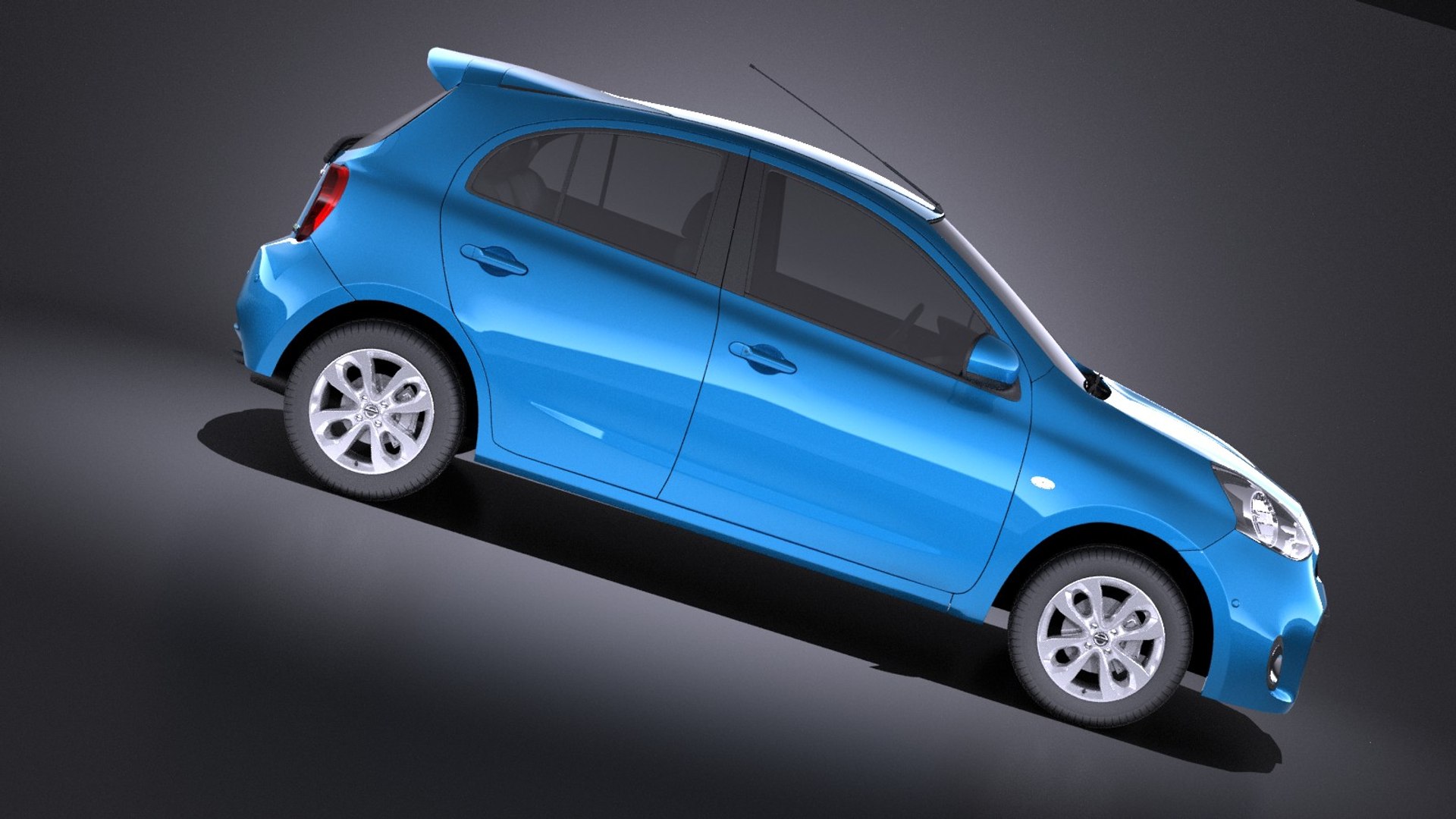 Nissan Micra 3D Model - TurboSquid 1189969
