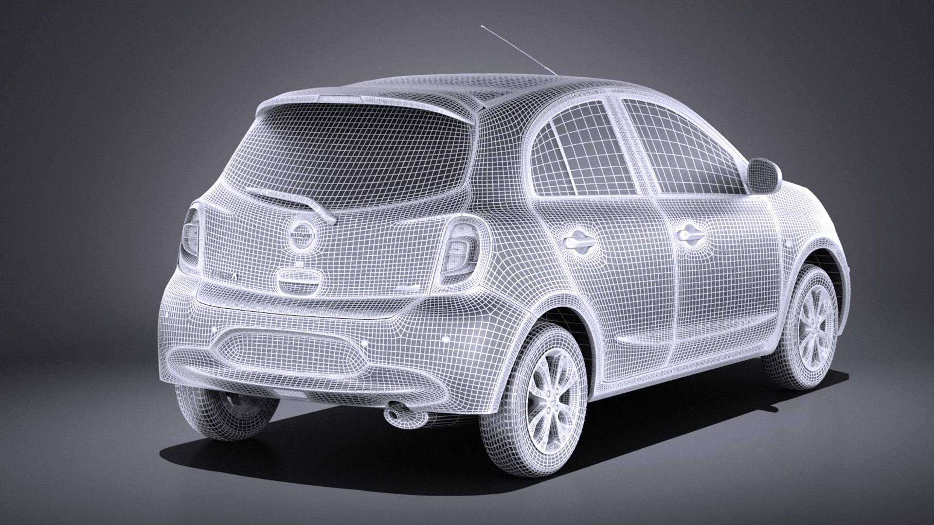 Nissan Micra 3D Model - TurboSquid 1189969