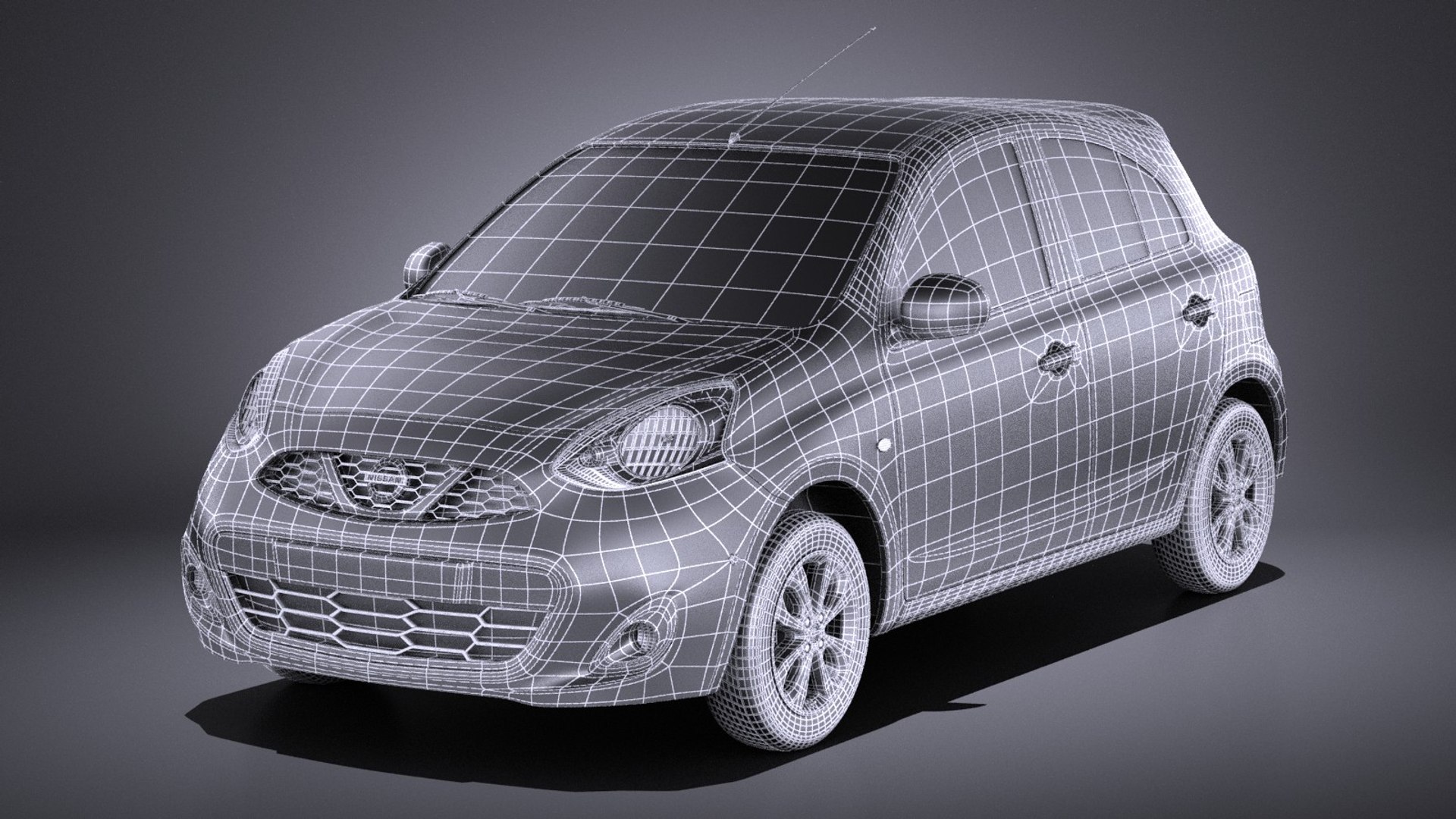 Nissan Micra 3D Model - TurboSquid 1189969