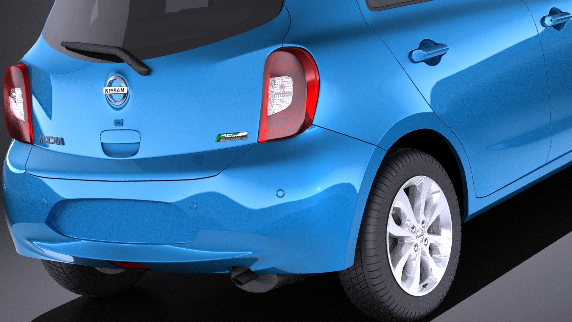 Nissan Micra 3D Model - TurboSquid 1189969
