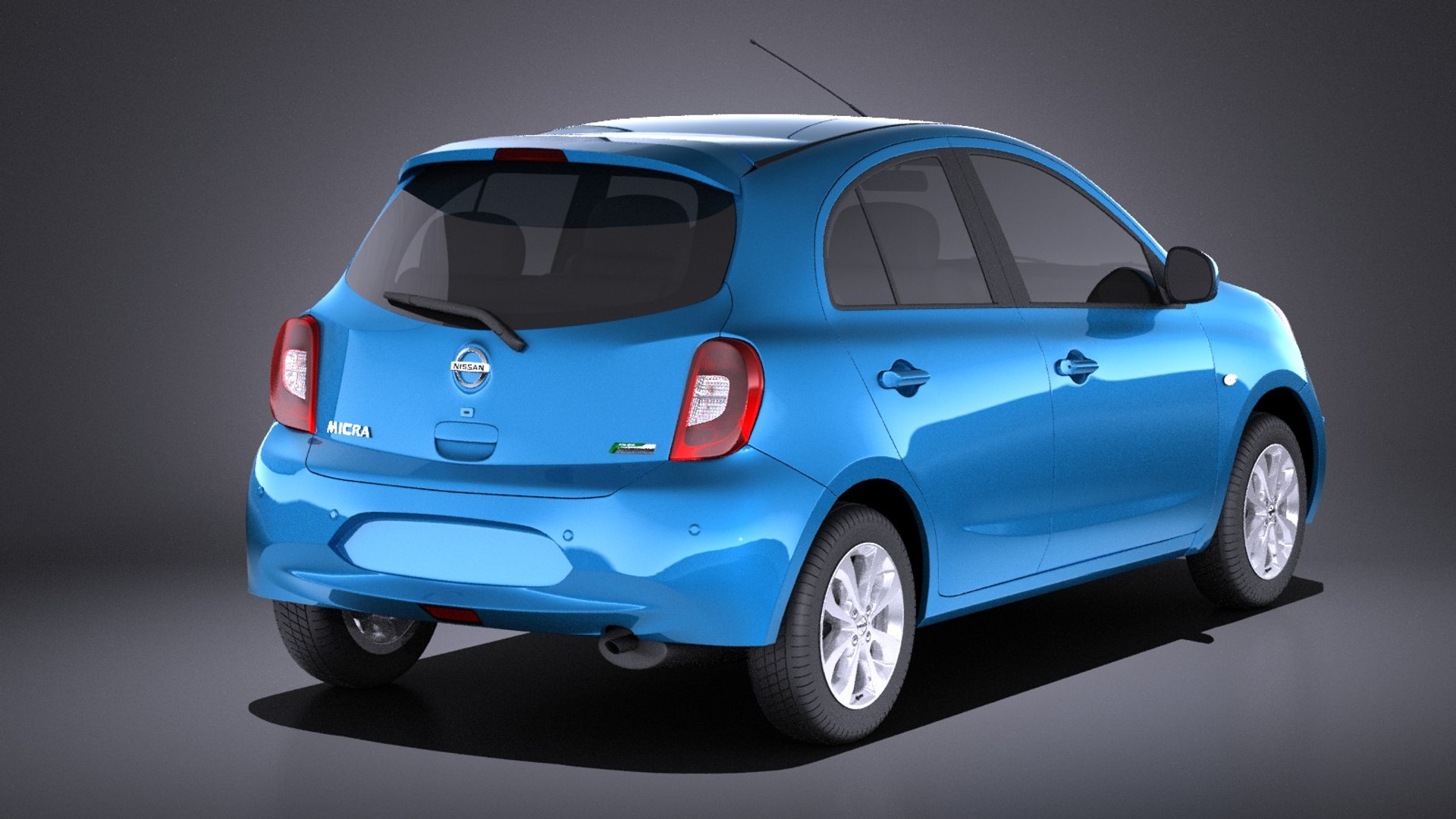 Nissan Micra 3D Model - TurboSquid 1189969