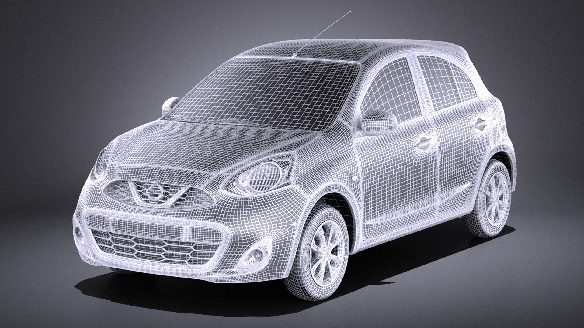 Nissan Micra 3D Model - TurboSquid 1189969