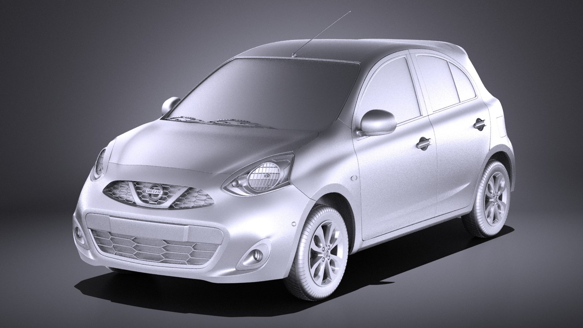 Nissan Micra 3D Model - TurboSquid 1189969