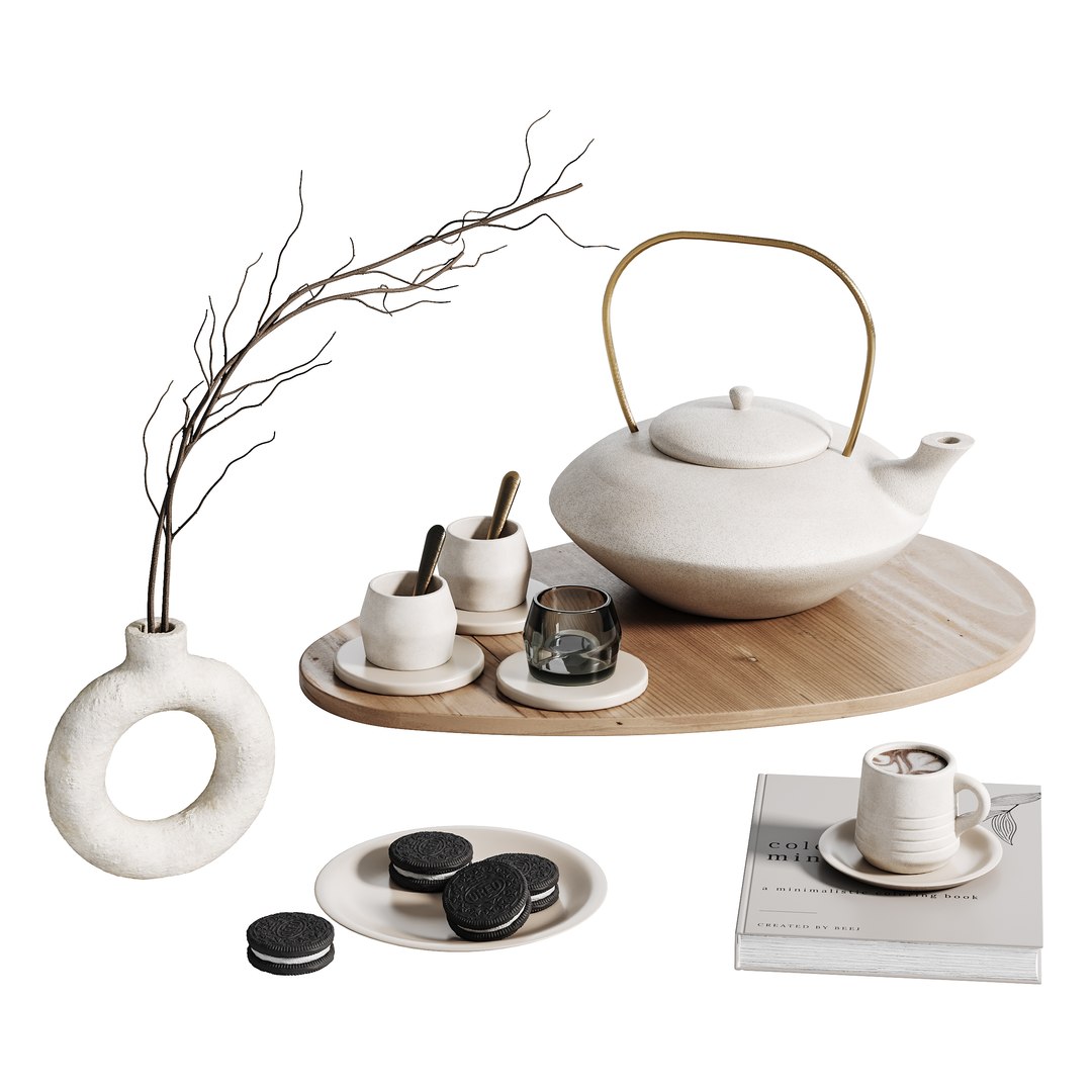 Decorative SET 03 3D Model - TurboSquid 2380676