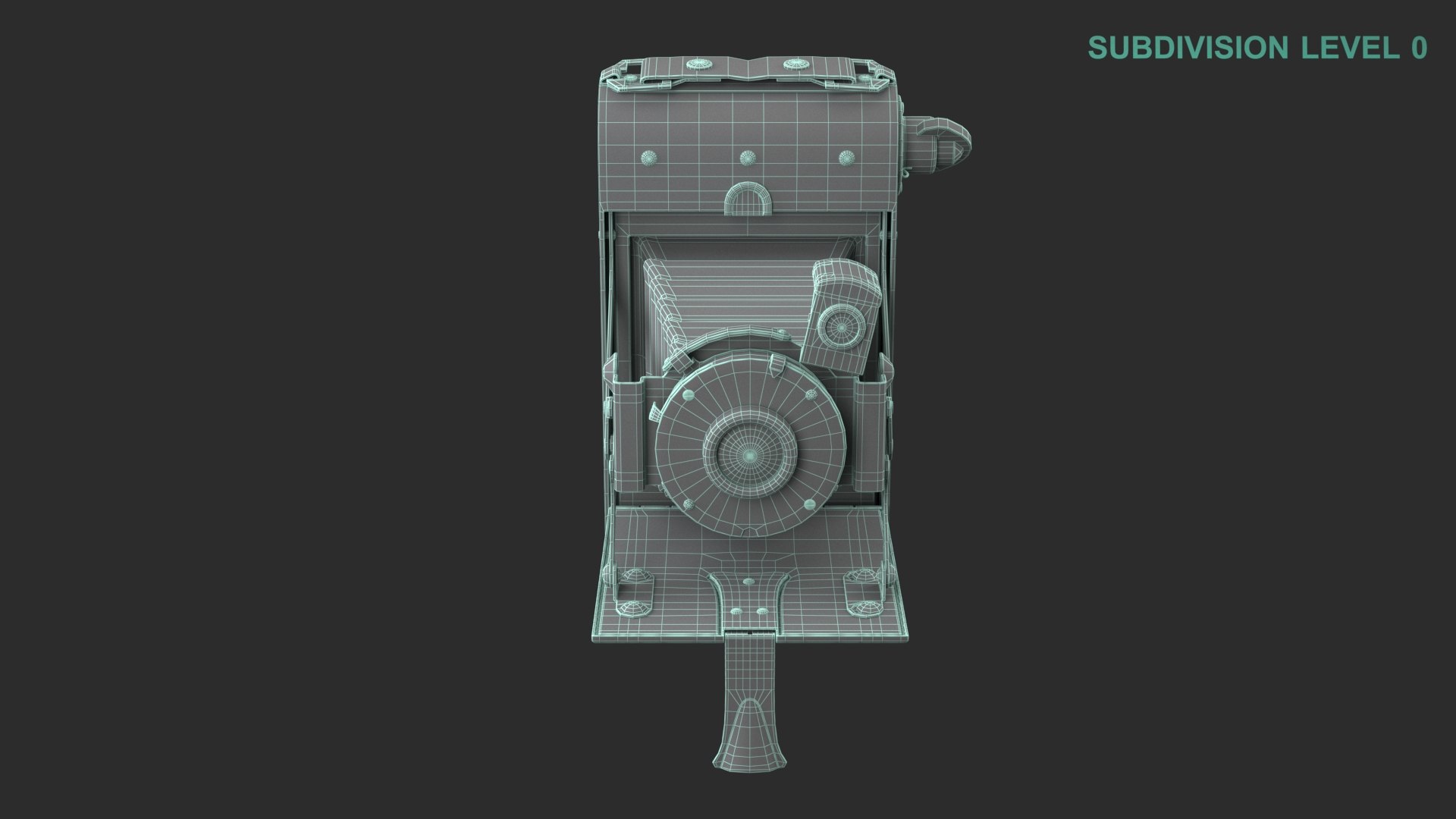 3D Vintage Camera Model - TurboSquid 2136092