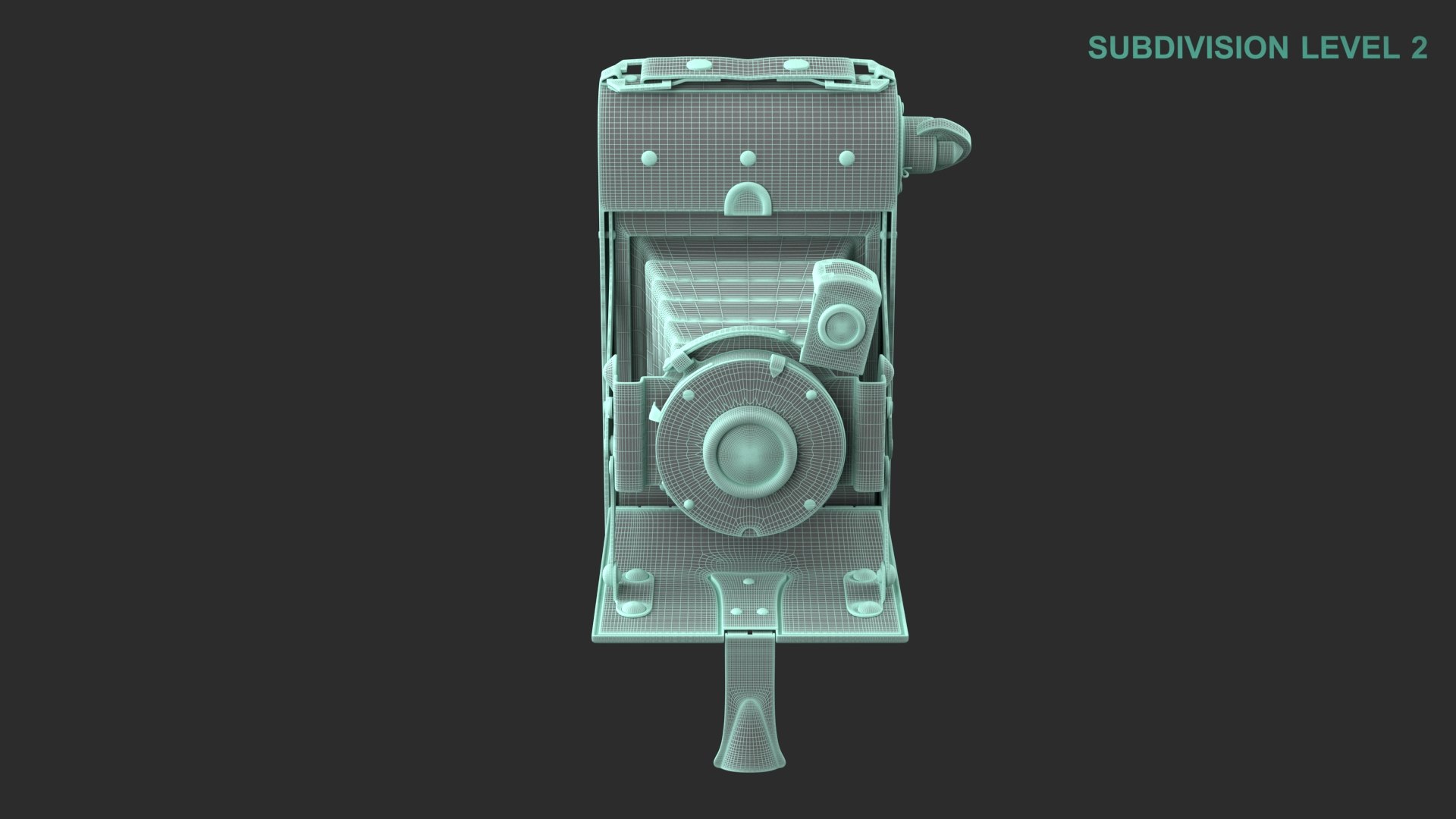 3D Vintage Camera Model - TurboSquid 2136092
