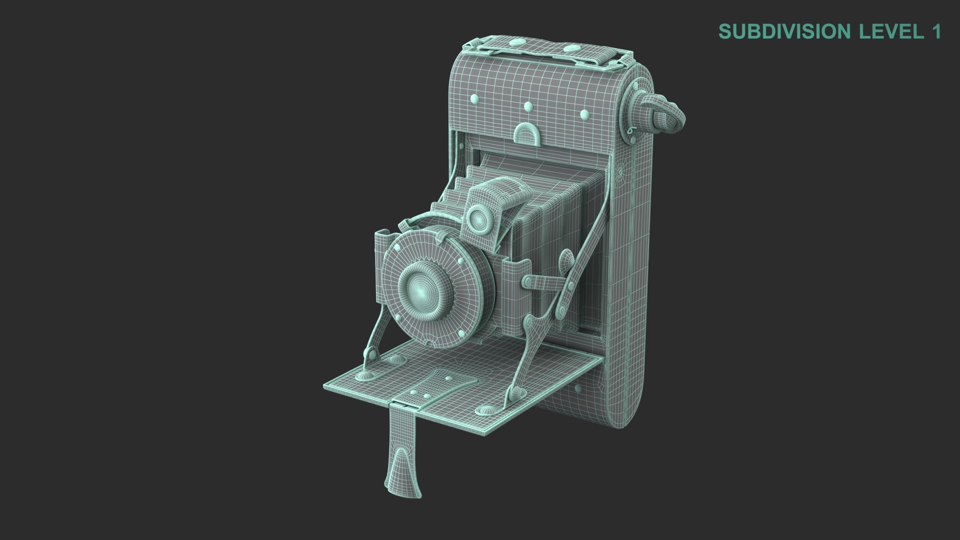 3D Vintage Camera Model - TurboSquid 2136092