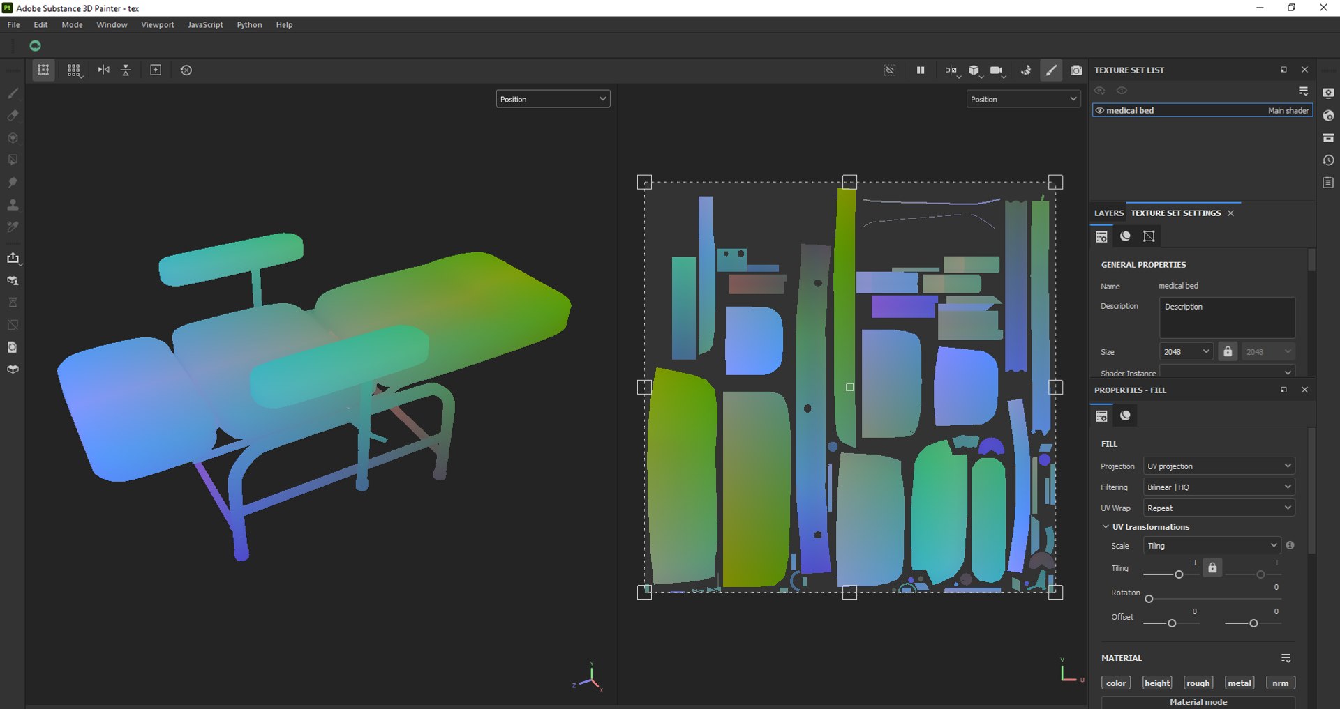 Hospital Multi Purpose Chair 3D - TurboSquid 2283591