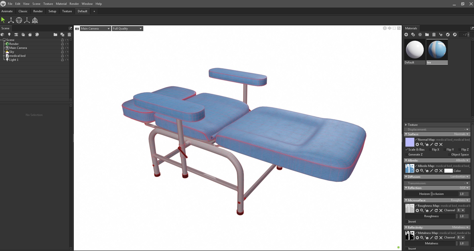 Hospital Multi Purpose Chair 3D - TurboSquid 2283591