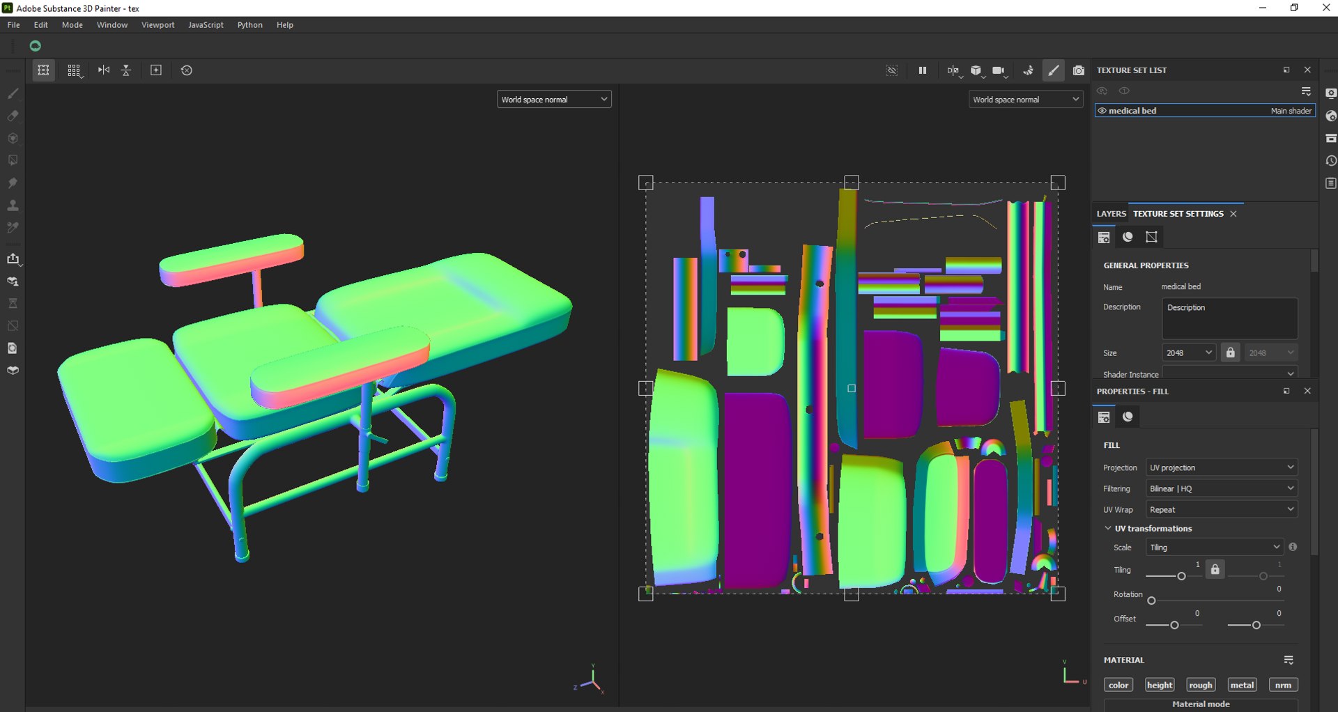 Hospital Multi Purpose Chair 3D - TurboSquid 2283591