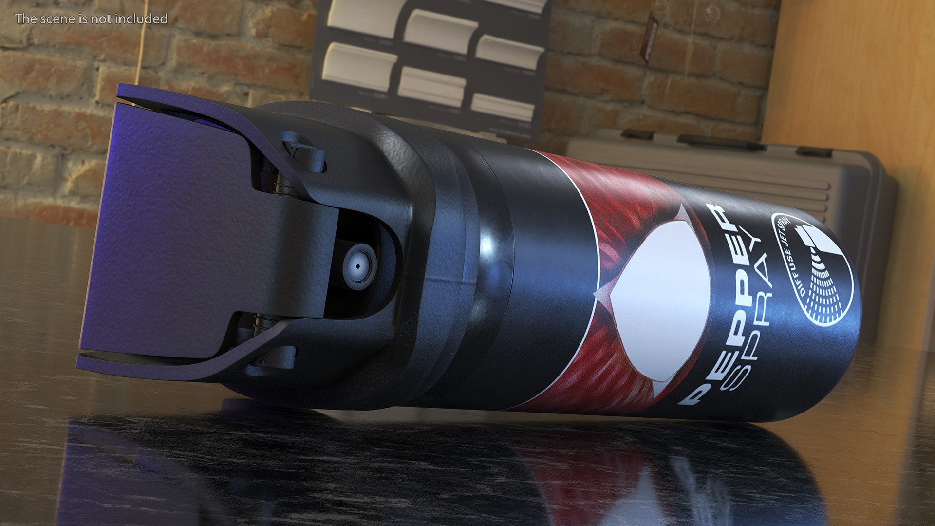 Self Defence Pepper Spray 3D model - TurboSquid 2164174