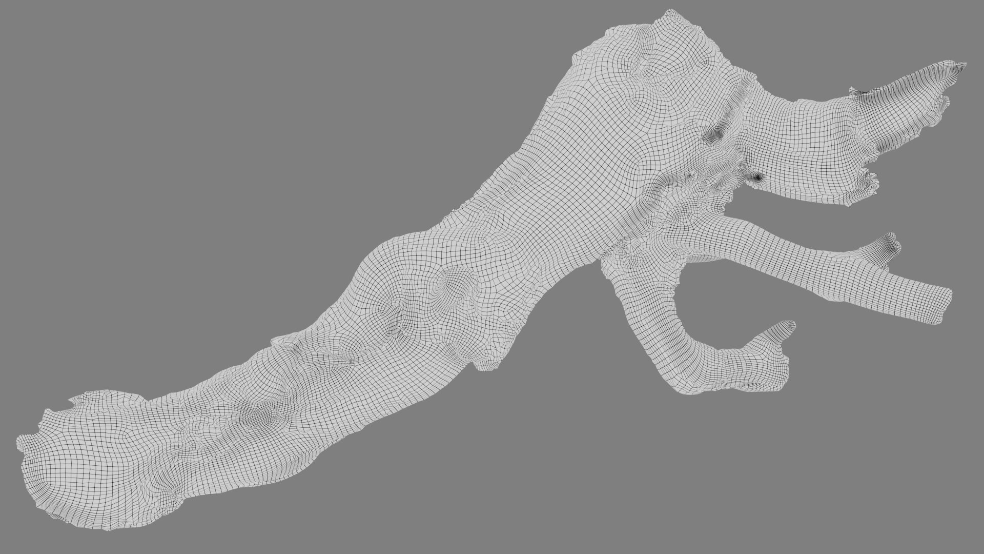 3D Grapevine Bark 3D Scanned 03 StemCell - TurboSquid 2282650
