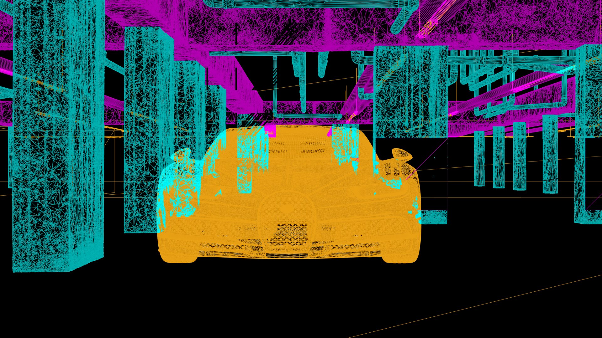 3D Unreal Engine 5 - Underground Car Park - TurboSquid 2279523