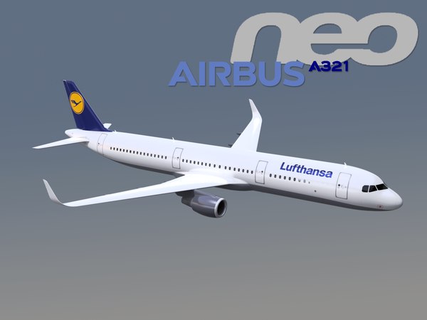 Airbus A321 Blender Models for Download | TurboSquid