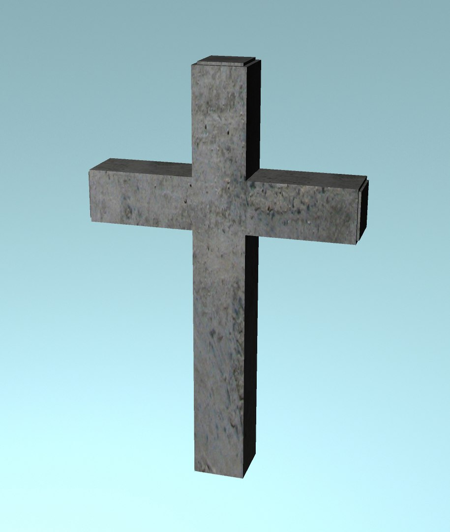 Cross 3D Model - TurboSquid 838809