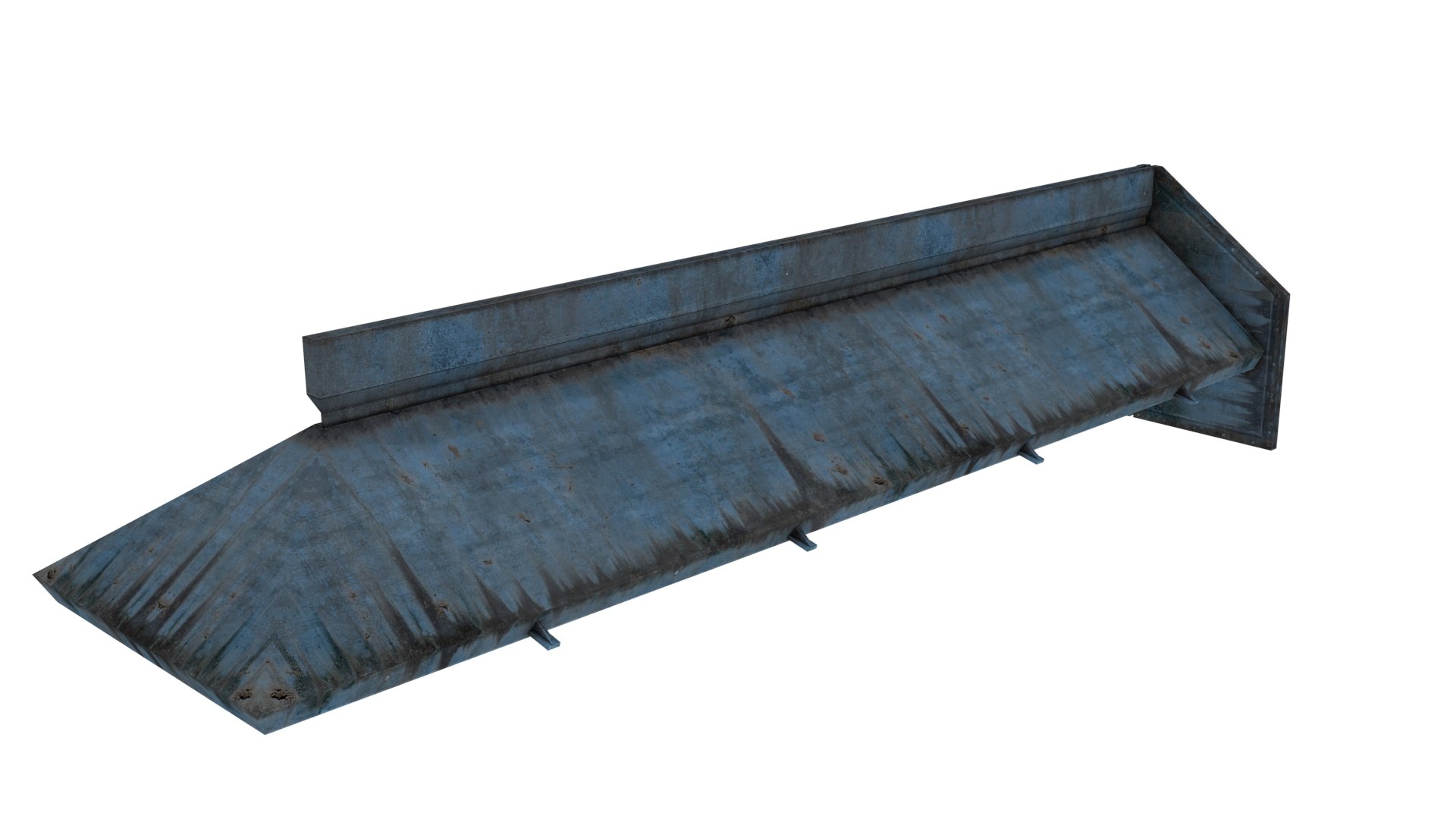 3D Metal Roof 01 13 Model - TurboSquid 1730124