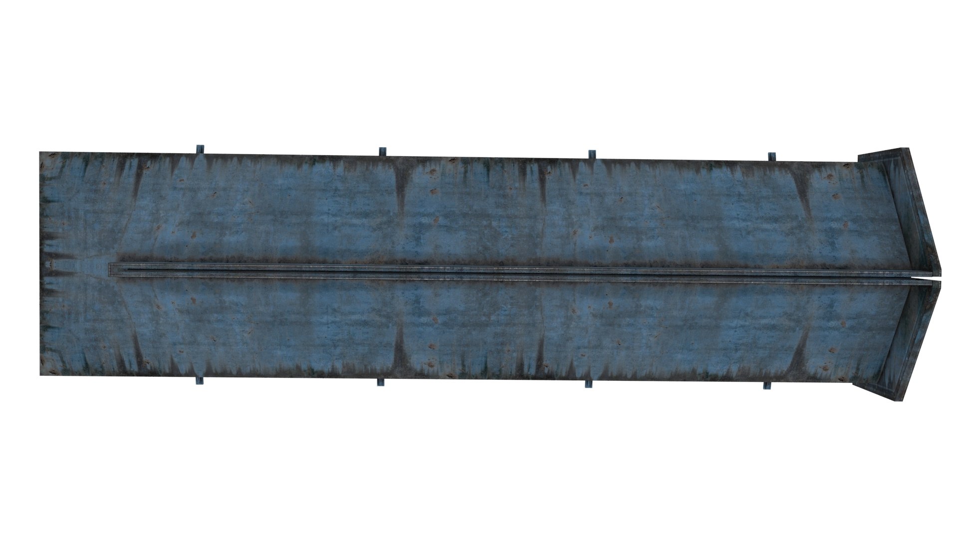 3D Metal Roof 01 13 Model - TurboSquid 1730124