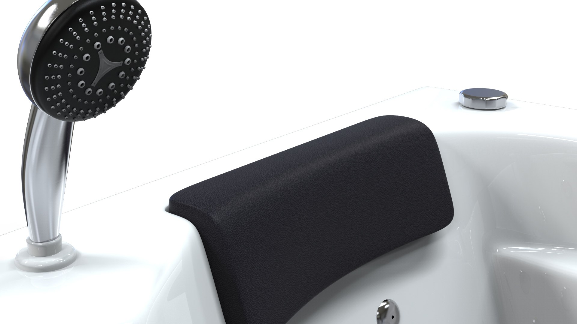 3D Model Balneo Bath 2 Seats - TurboSquid 1485497