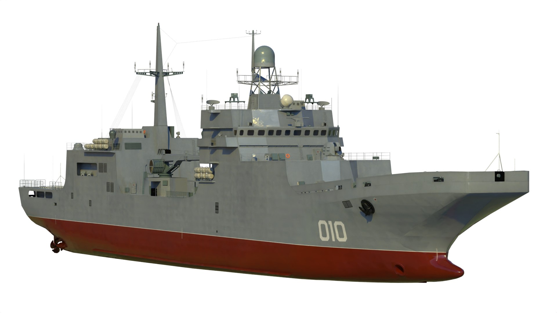 Ivan Gren Landing Ship Bdk 11711 Model - TurboSquid 2301870