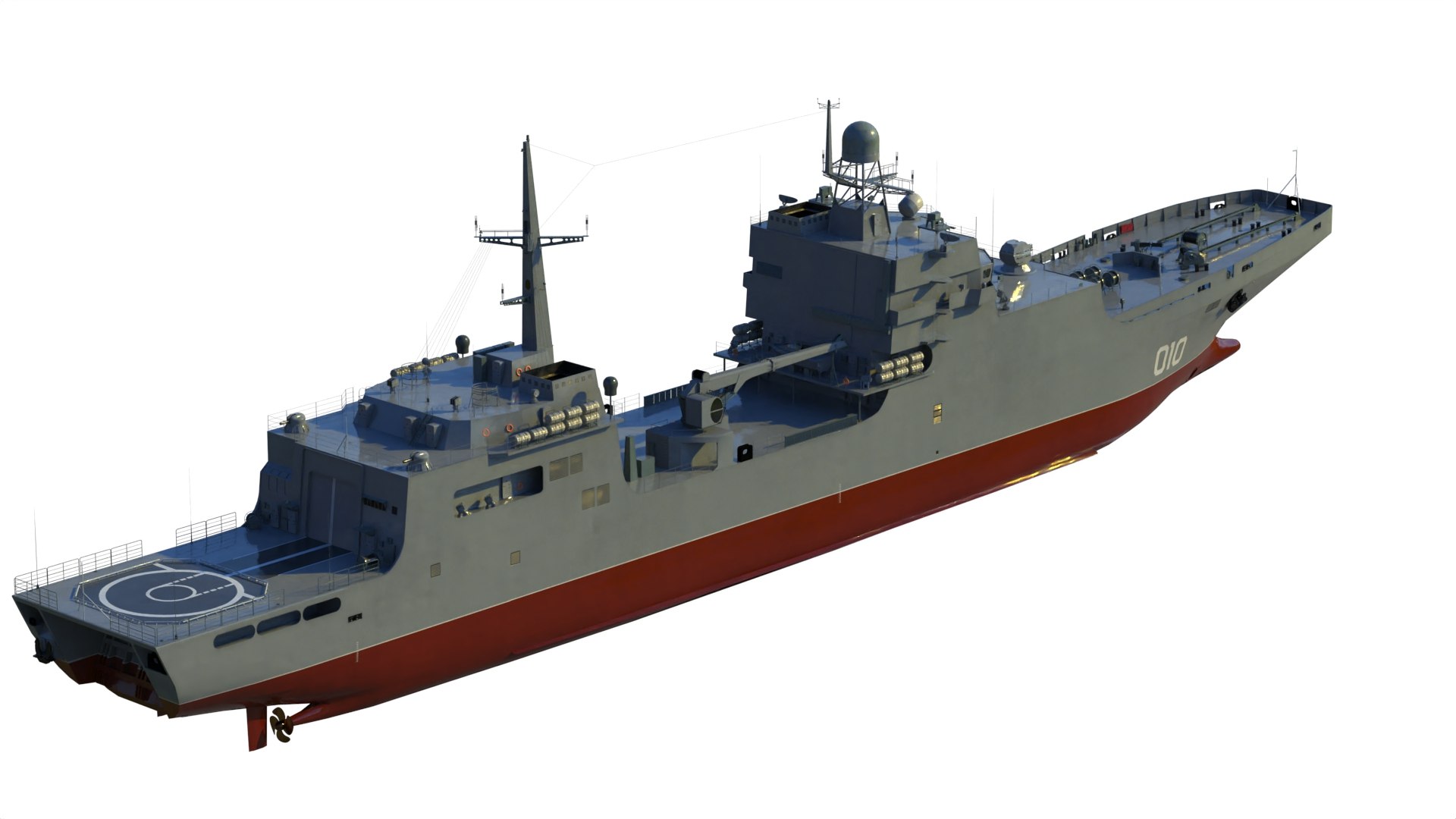 Ivan Gren Landing Ship Bdk 11711 Model - TurboSquid 2301870