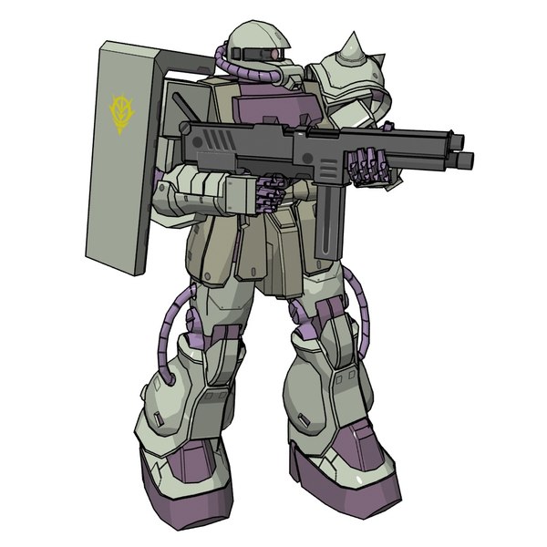 3D Zaku Models | TurboSquid