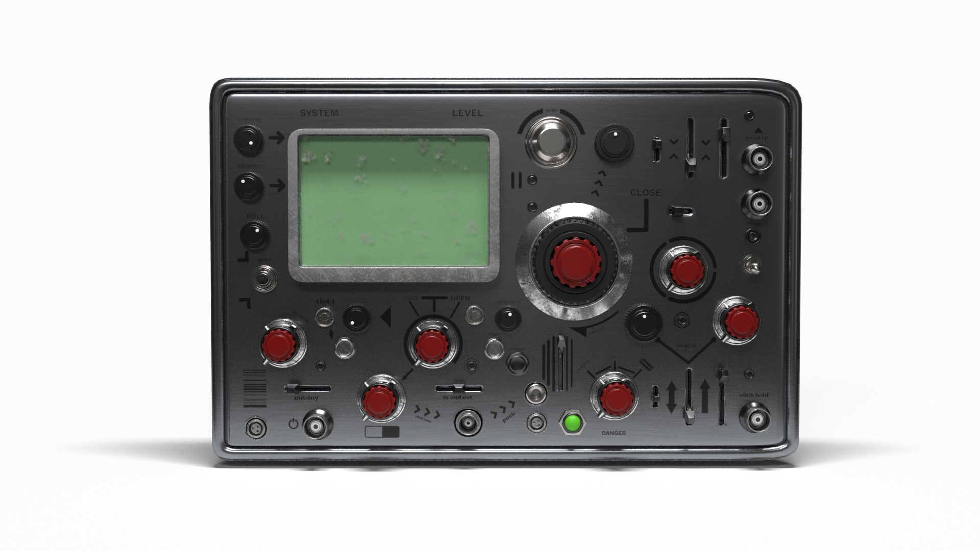 Control panel 3D model - TurboSquid 1848044