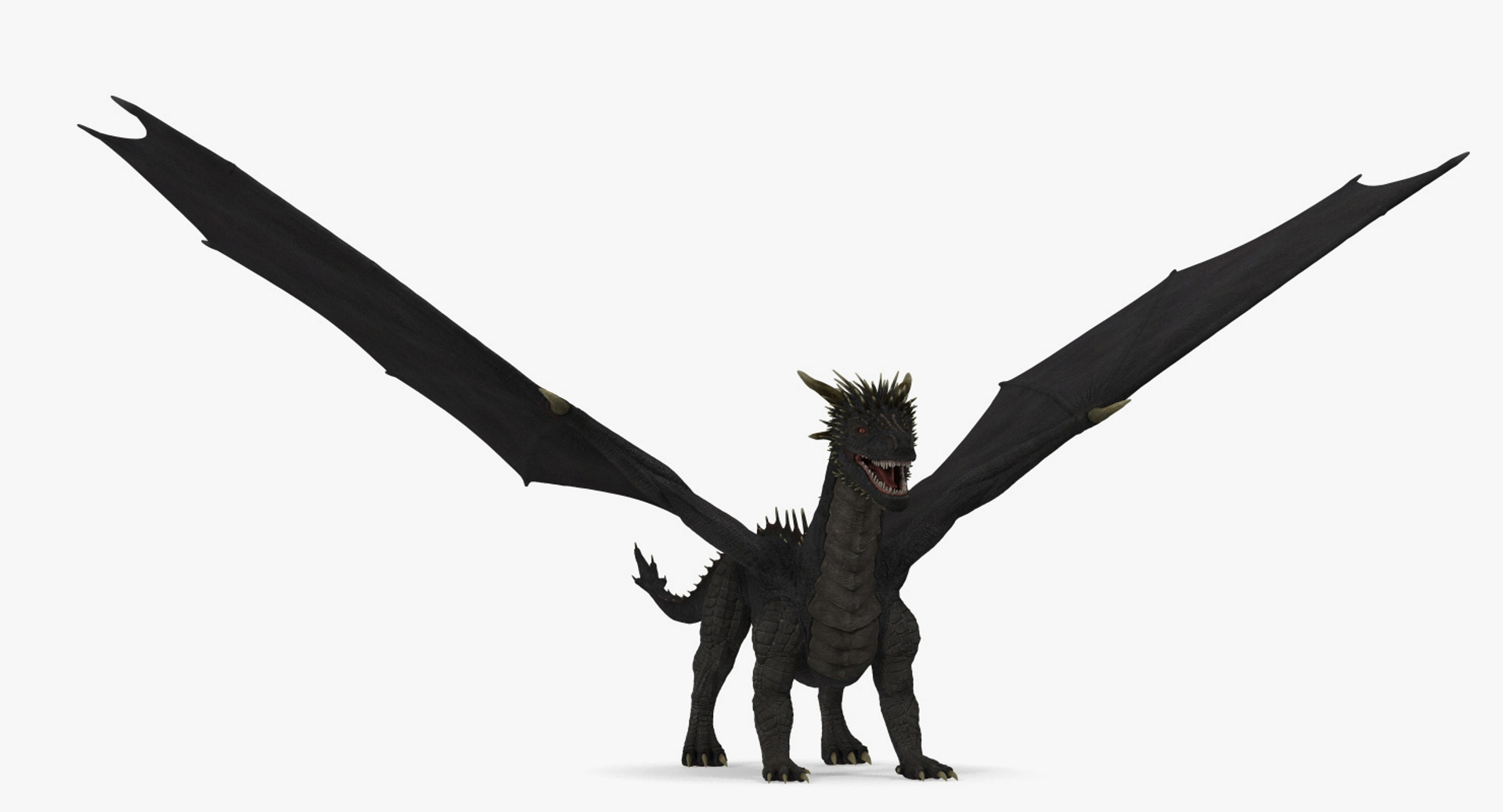 3D Mythical Dragon Rigged Model - TurboSquid 1332773