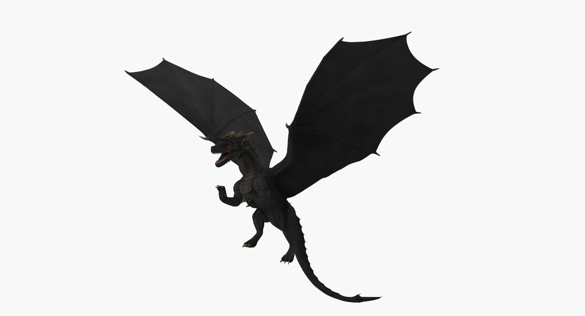 3D Mythical Dragon Rigged Model - TurboSquid 1332773