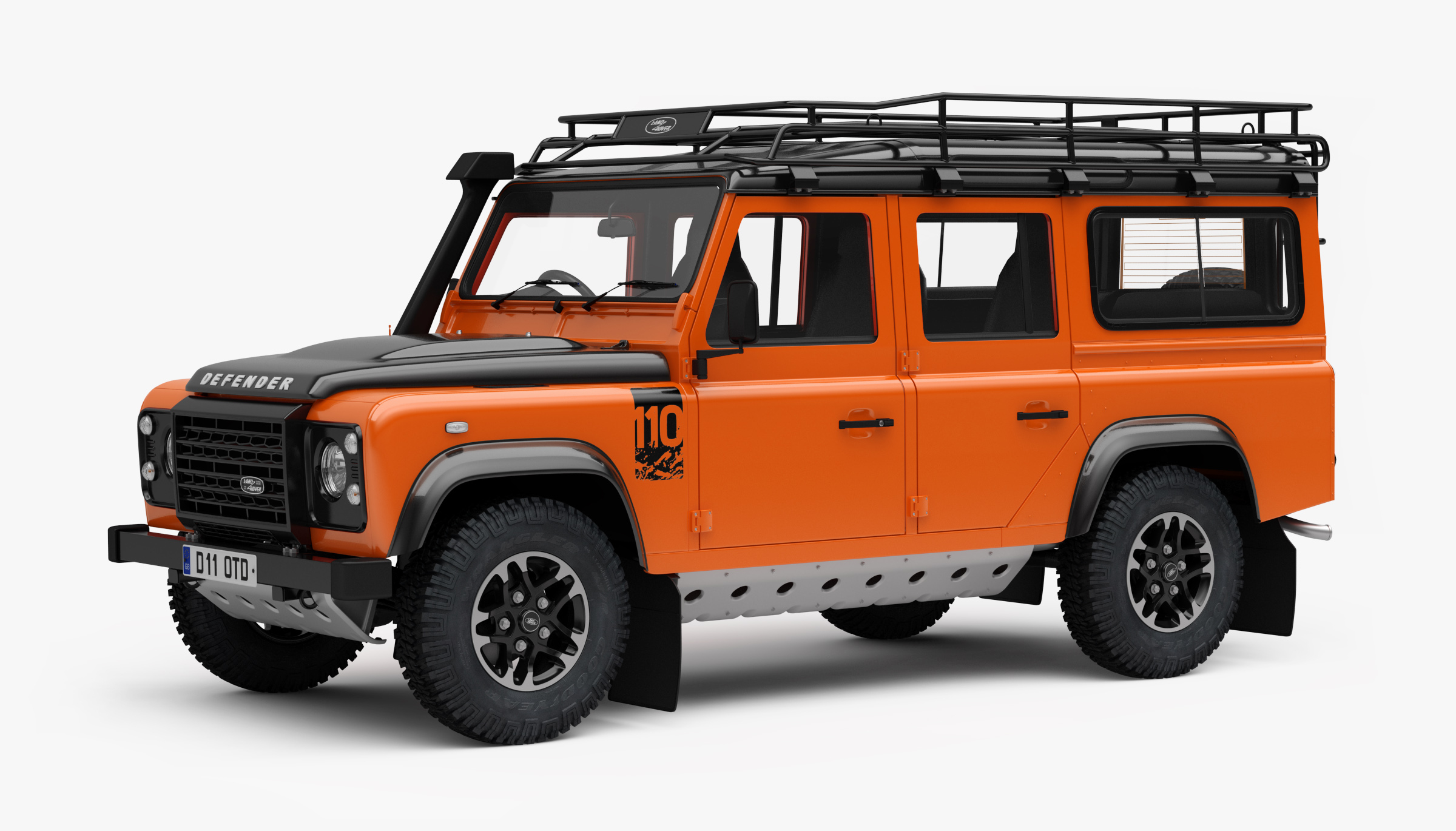 Land rover defender 110 model - TurboSquid 1325933