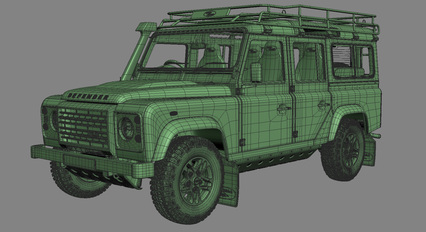 Land rover defender 110 model - TurboSquid 1325933