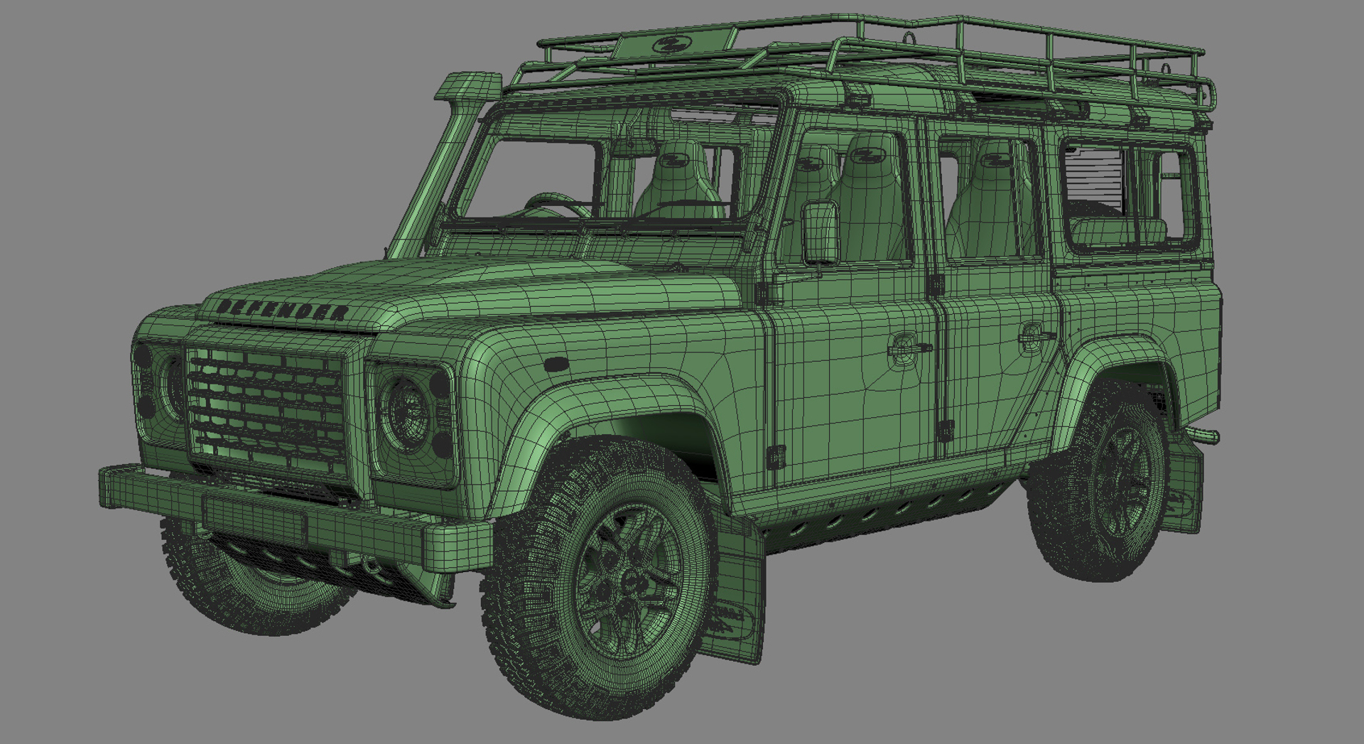 Land rover defender 110 model - TurboSquid 1325933