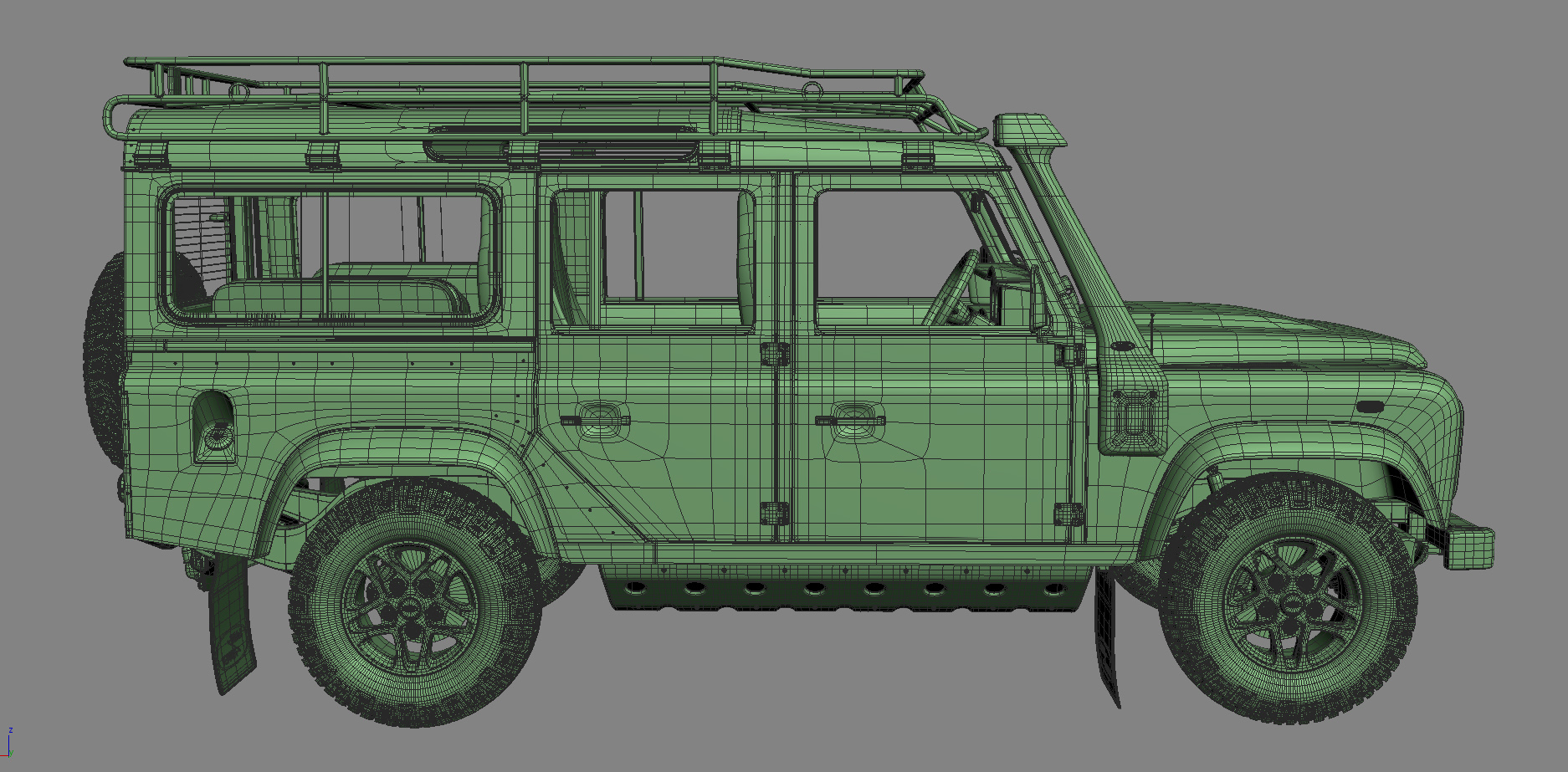 Land rover defender 110 model - TurboSquid 1325933