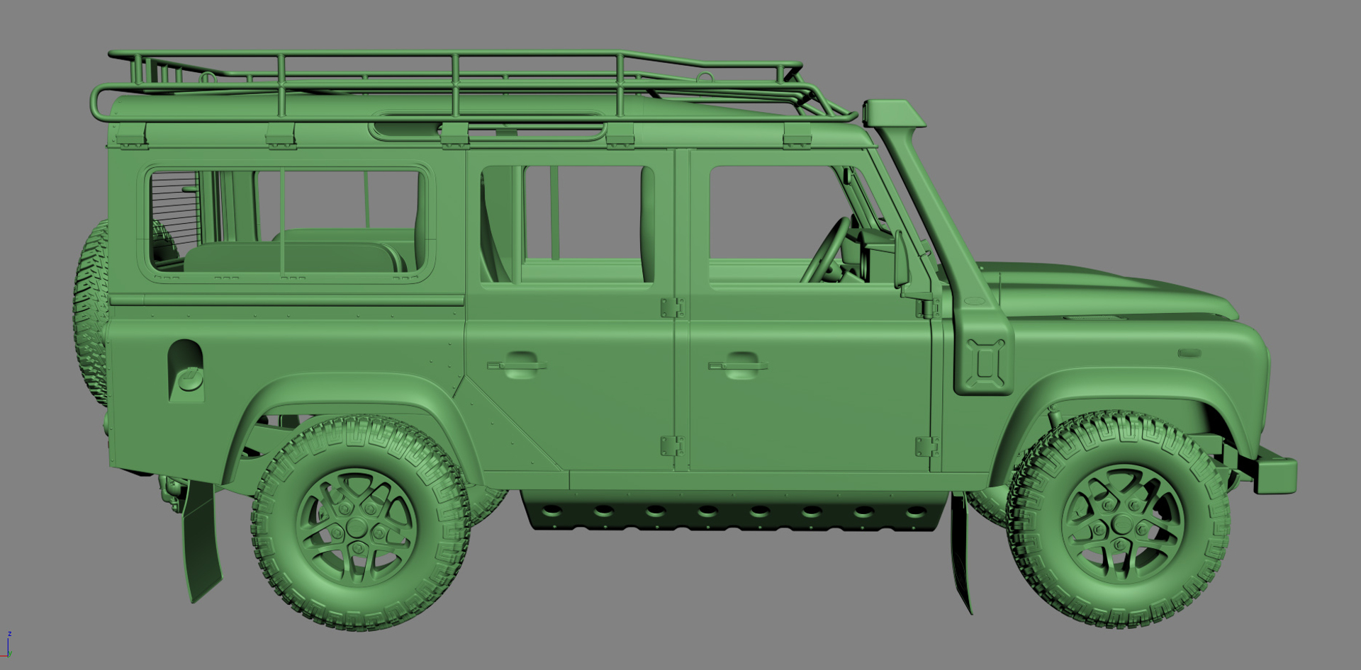 Land rover defender 110 model - TurboSquid 1325933