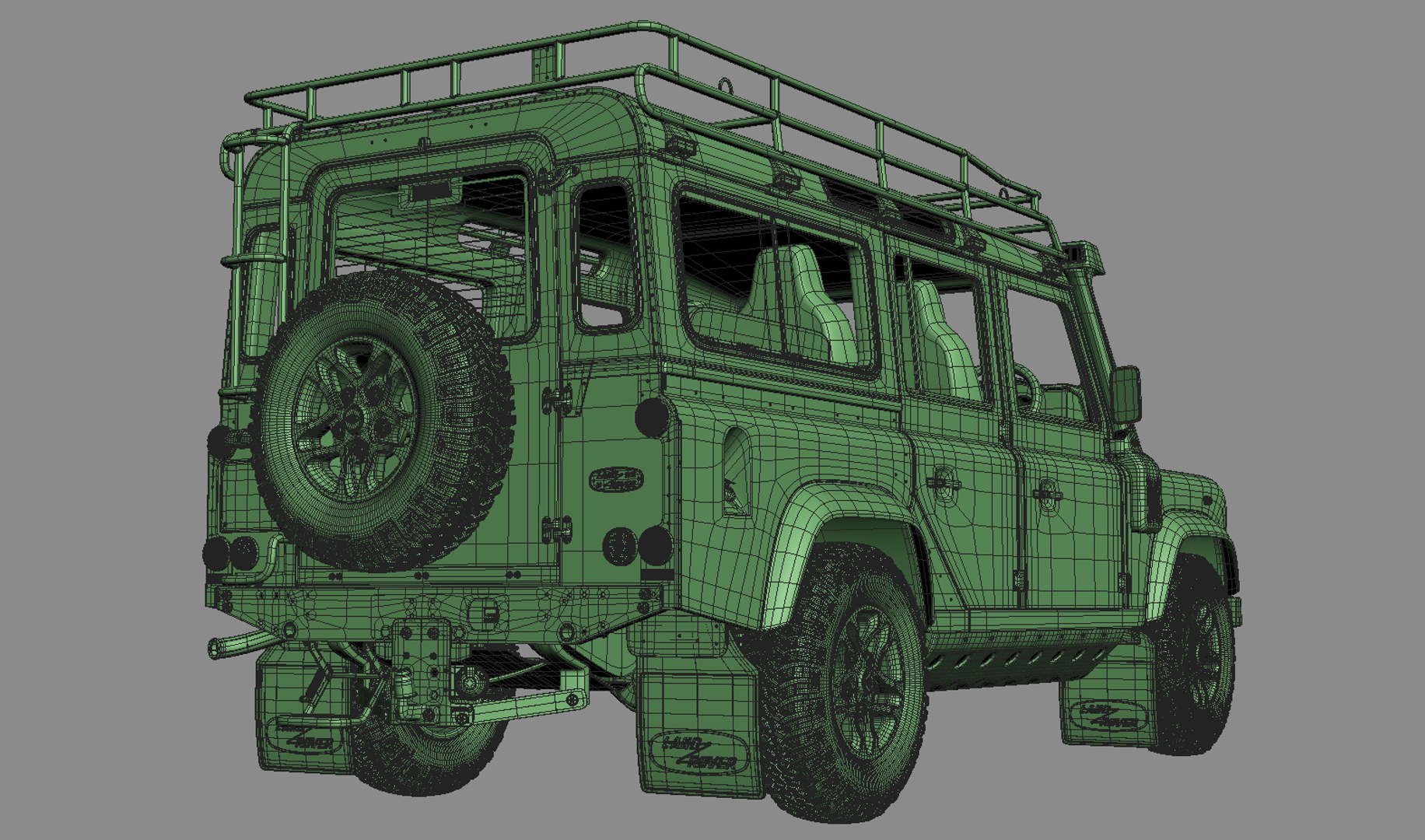 Land rover defender 110 model - TurboSquid 1325933