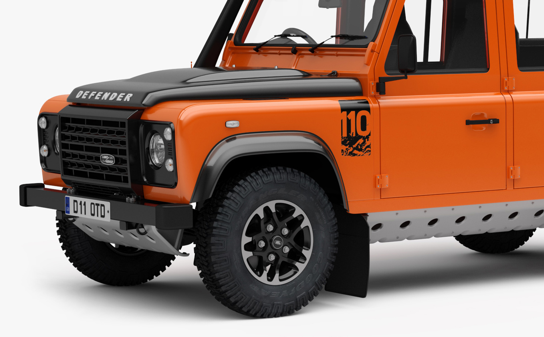 Land rover defender 110 model - TurboSquid 1325933