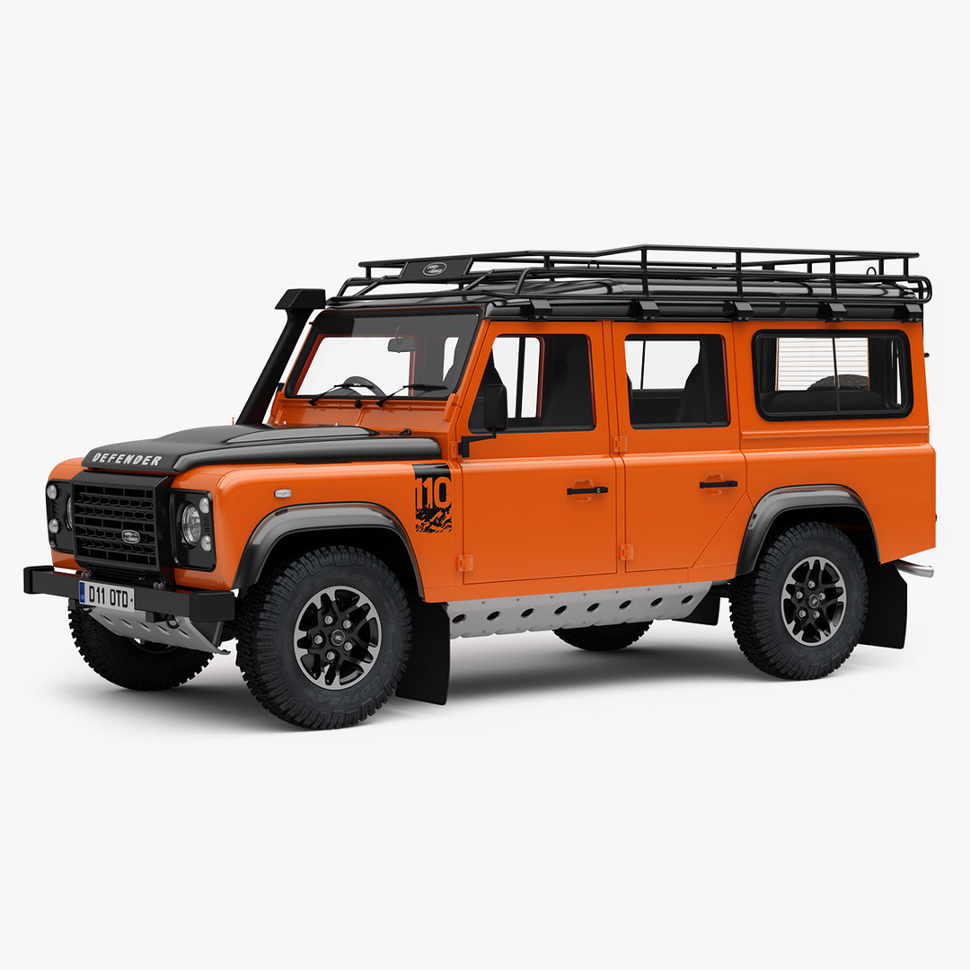 Land rover defender 110 model - TurboSquid 1325933