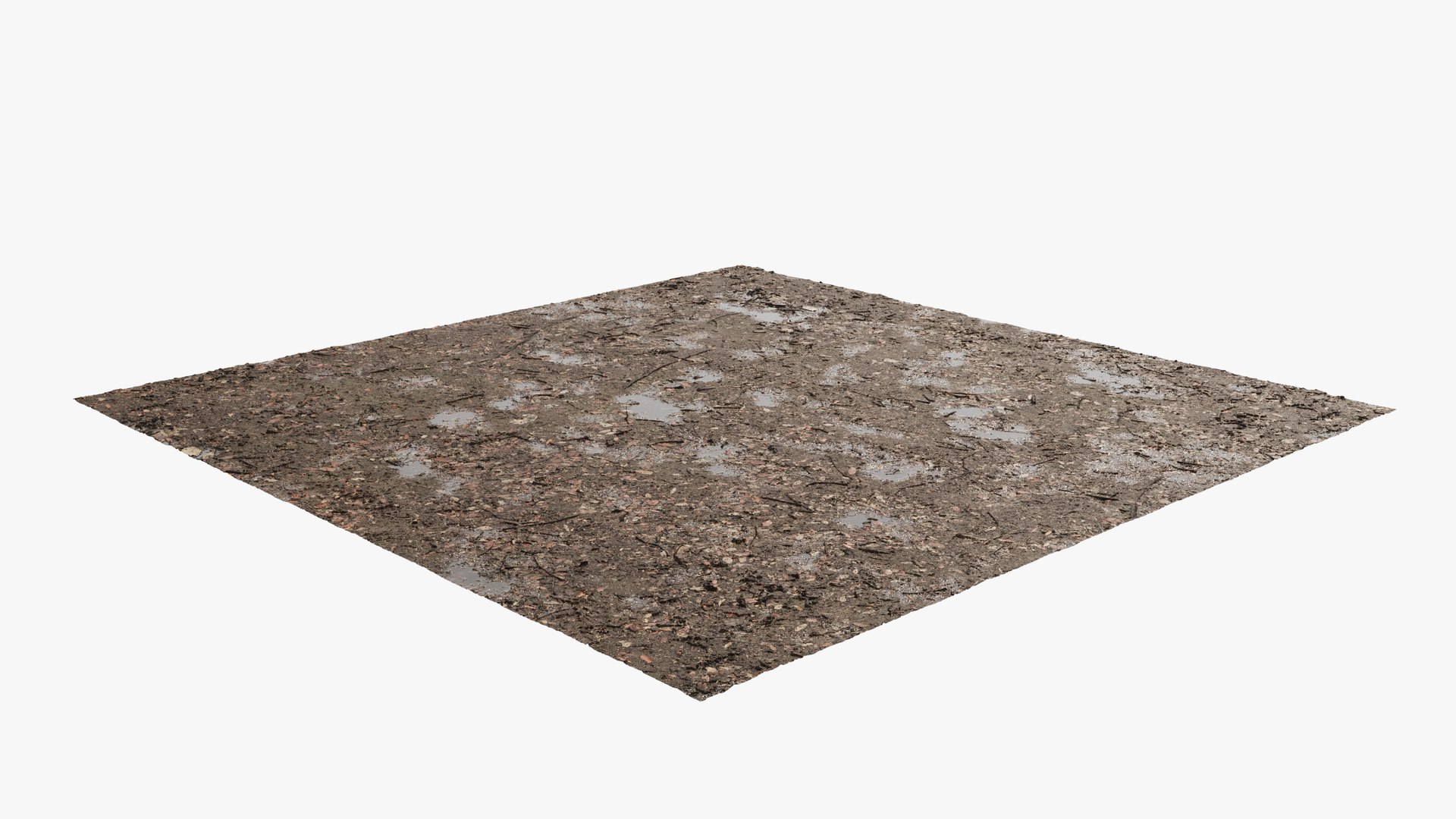 Wet Ground 3D Model - TurboSquid 2133910