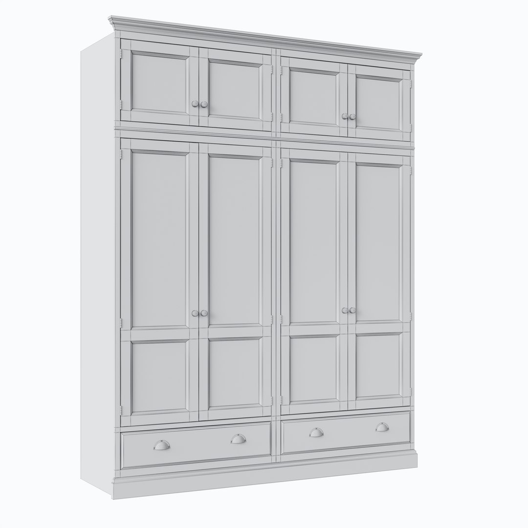 Wardrobe 001 model - TurboSquid 1852791