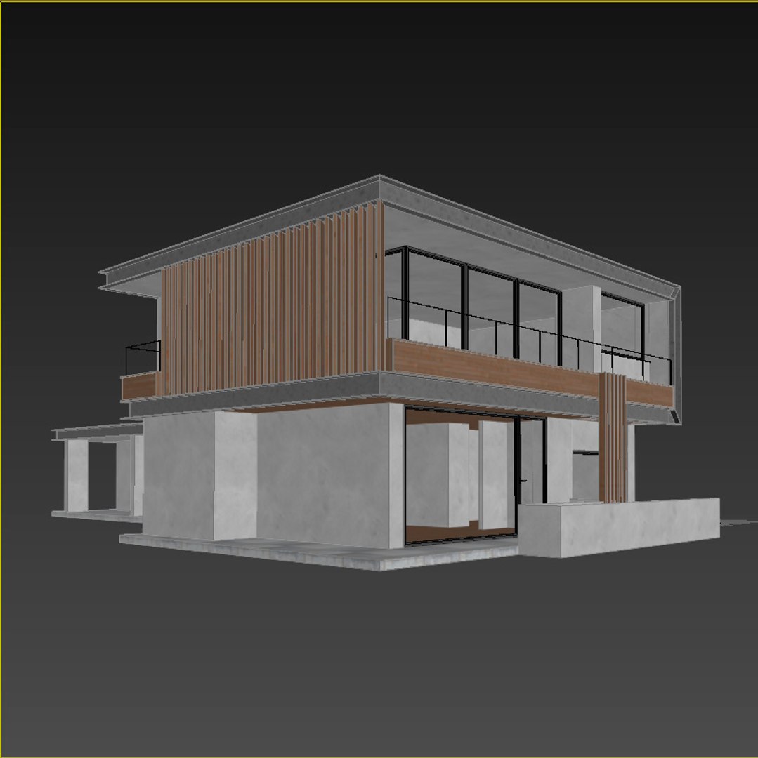 3ds Max Modern House