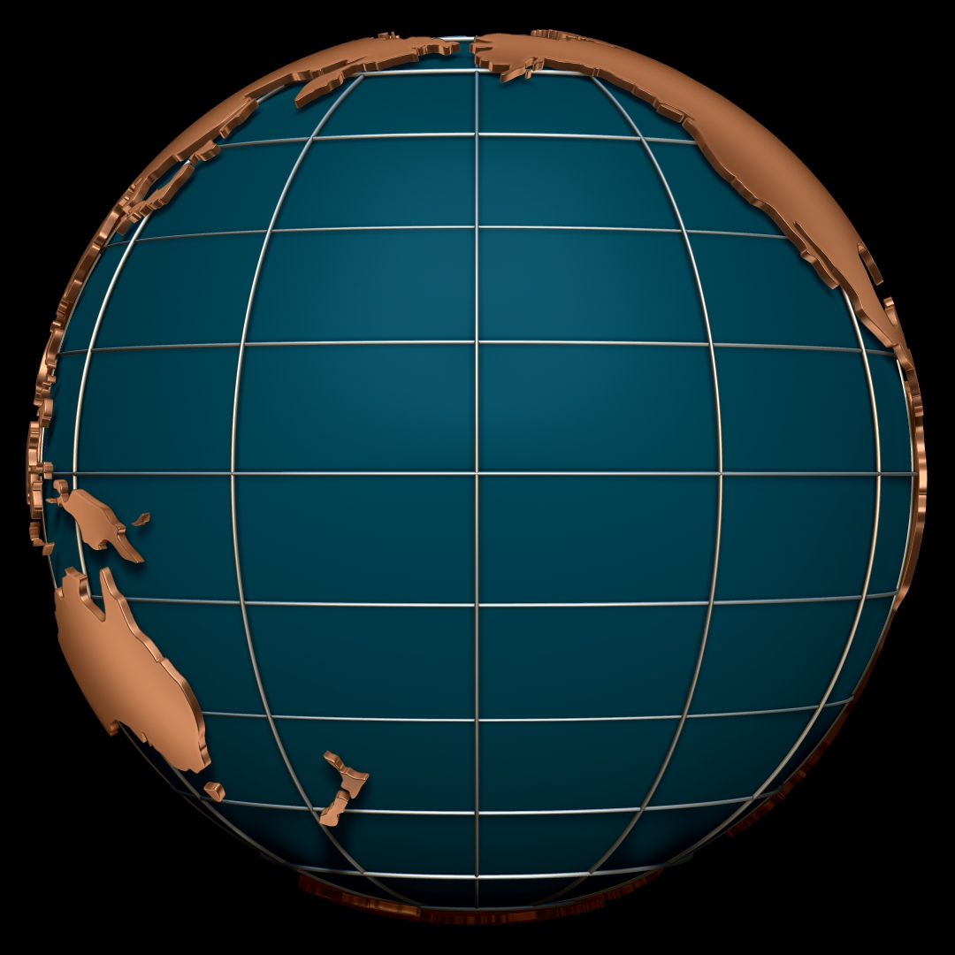 Globe earth 3D model - TurboSquid 1388199