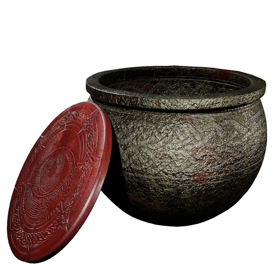 Ancient Pot 3D Model - TurboSquid 2291397