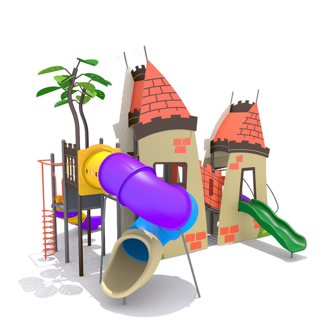 Playground Playhouse Model - TurboSquid 1761501