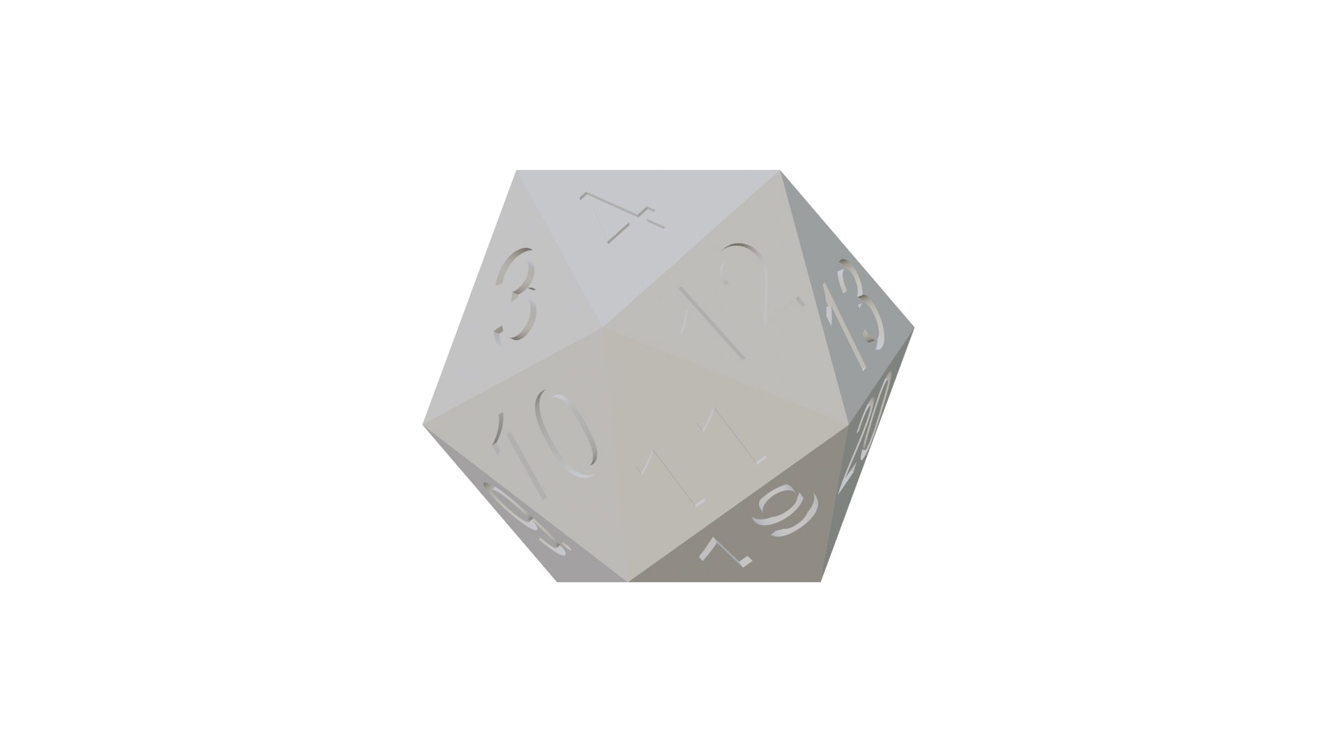 3D Model D20 - TurboSquid 1891565