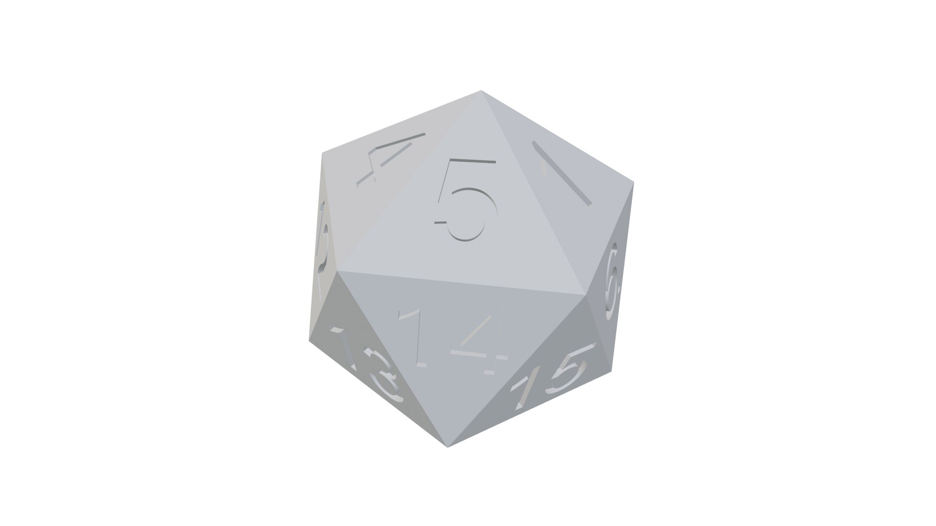 3D Model D20 - TurboSquid 1891565