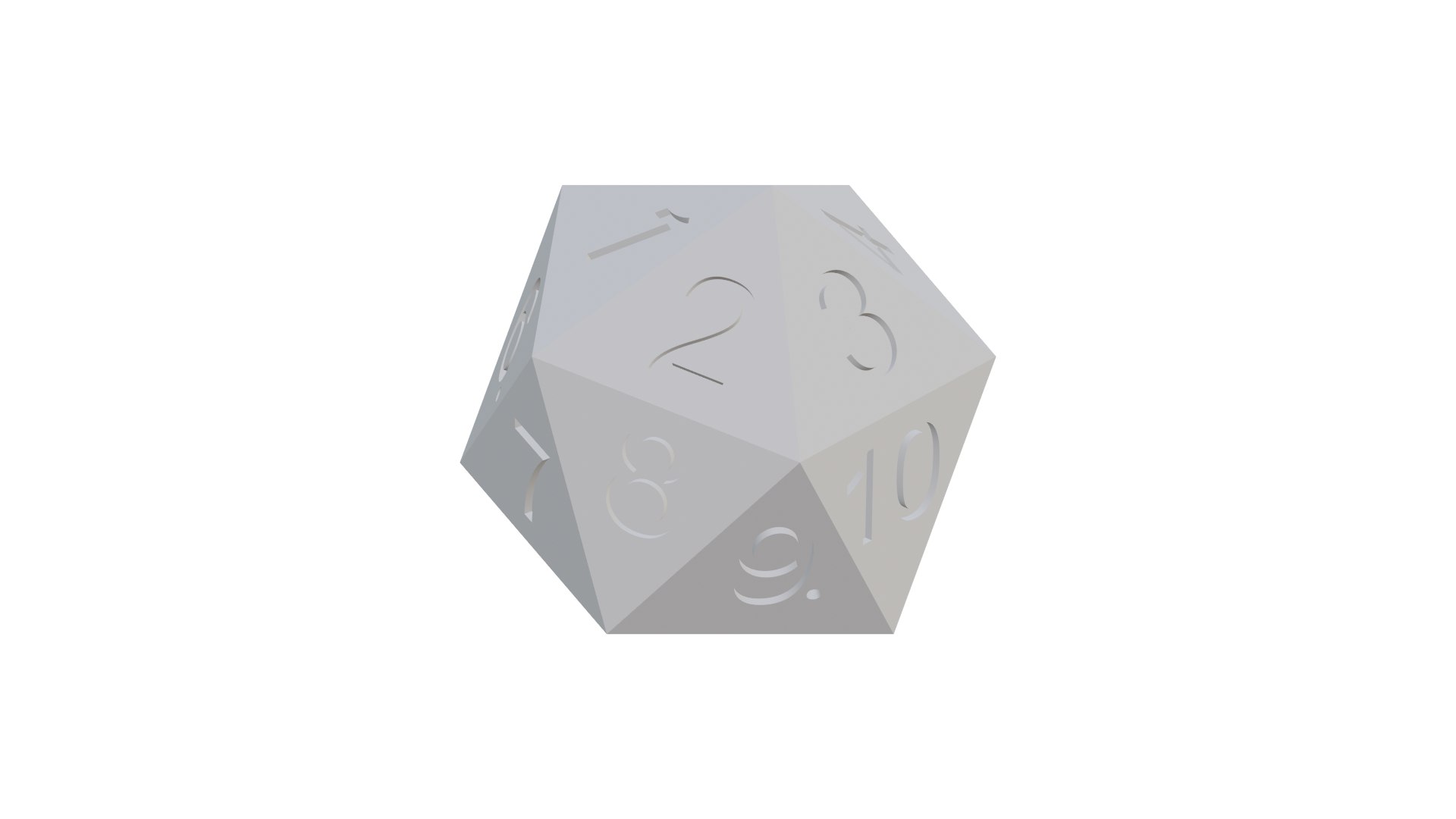 3D Model D20 - TurboSquid 1891565